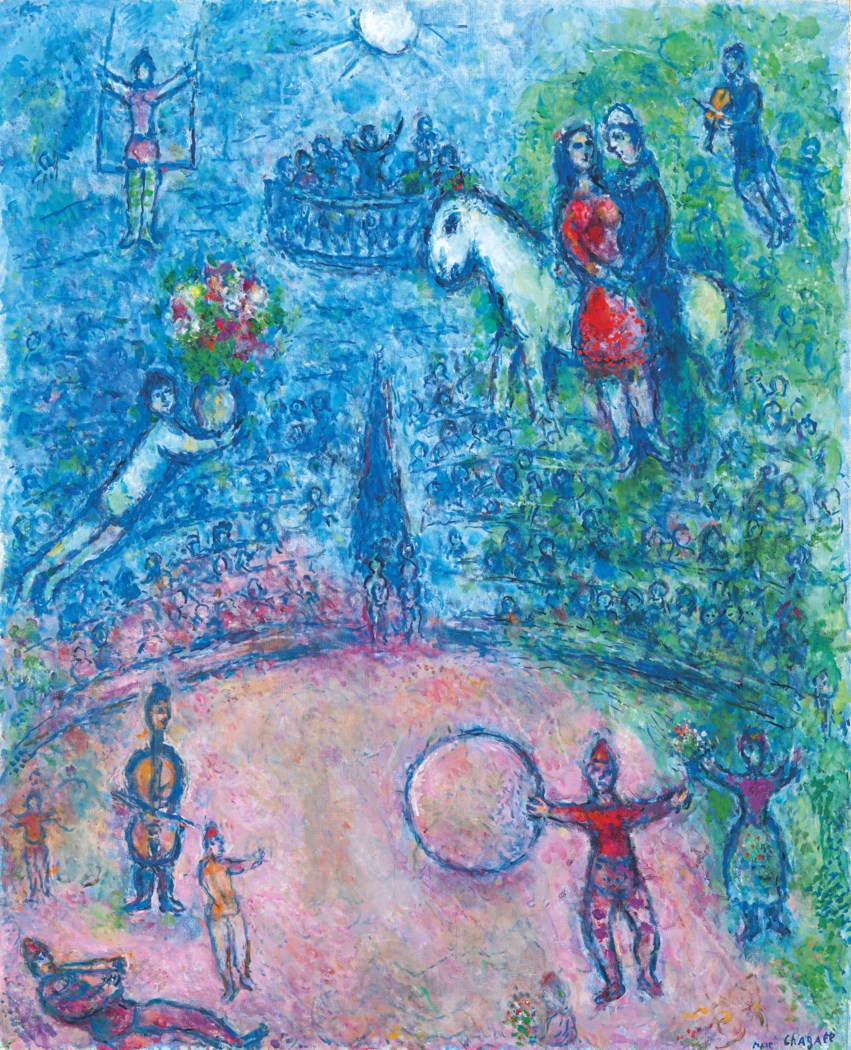 MARC CHAGALL (1887-1985), Couple au cirque | Christie's