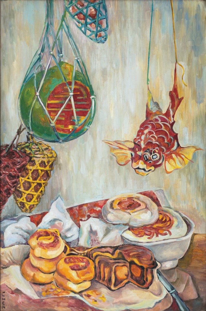 GEORGETTE CHEN (1907-1992), Still Life (Mid Autumn Festival) | Christie's