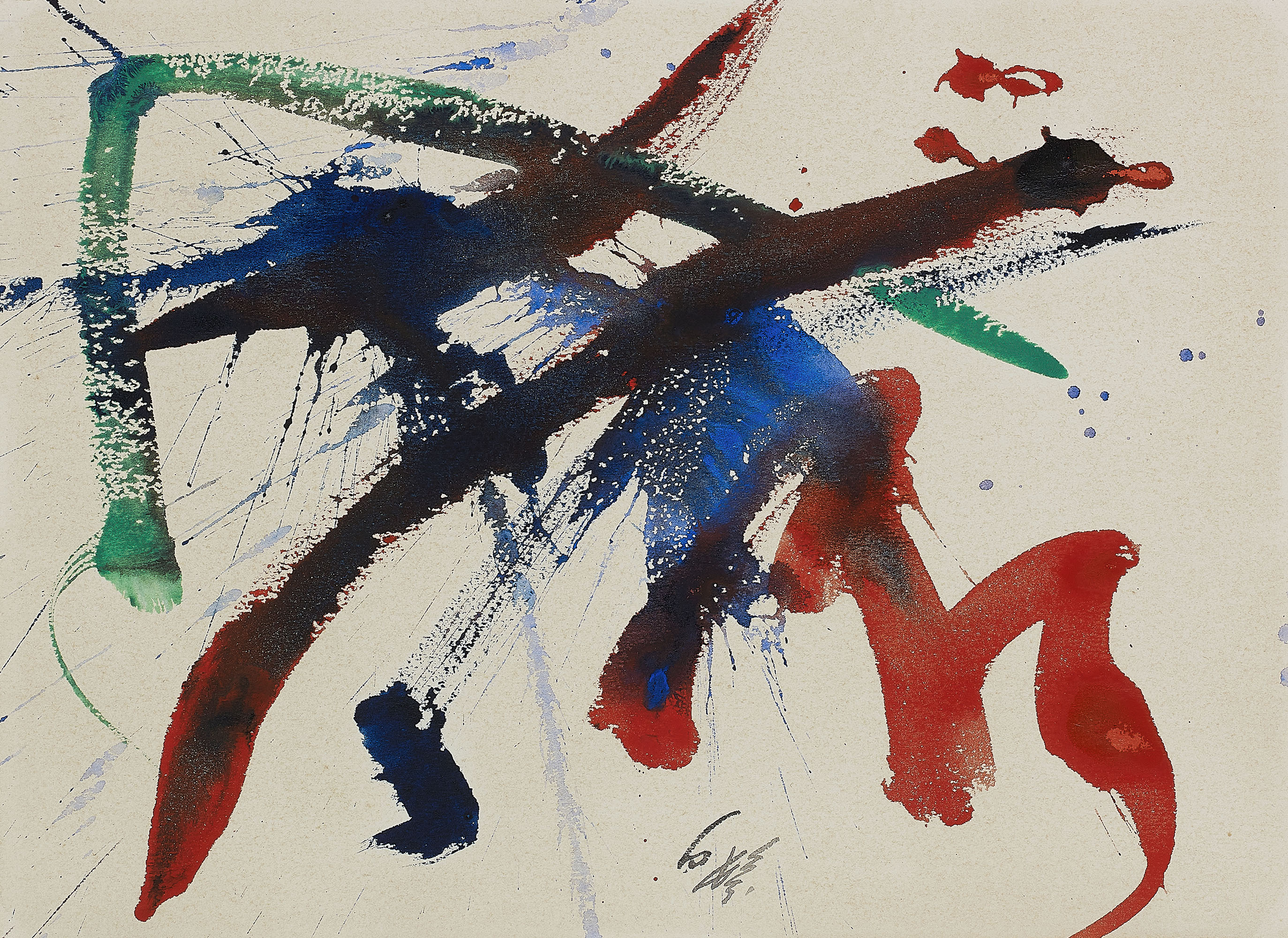 KAZUO SHIRAGA (1924-2008), Untitled | Christie’s