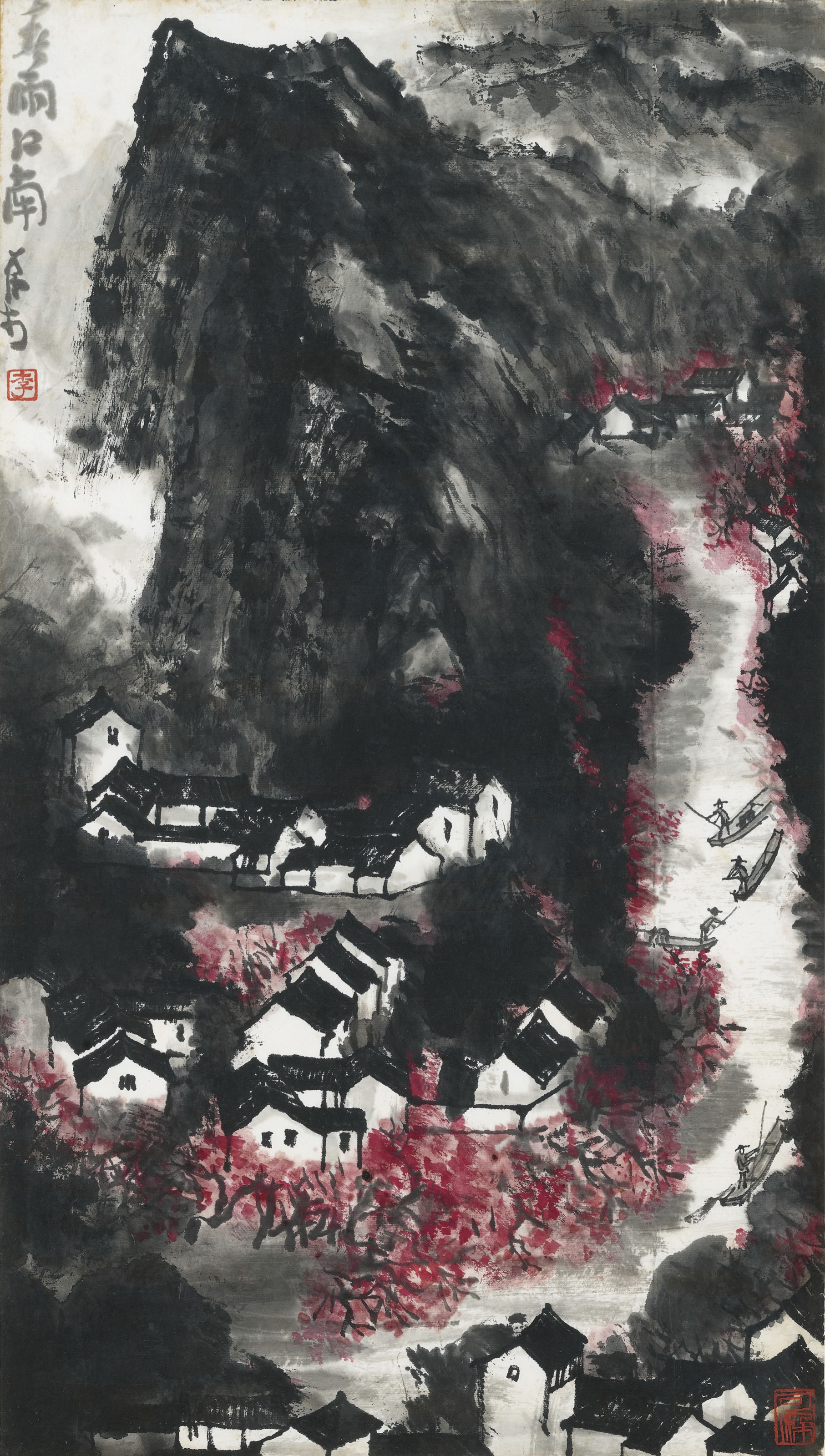 LI KERAN (1907-1989), Spring Landscape in Jiangnan | Christie’s