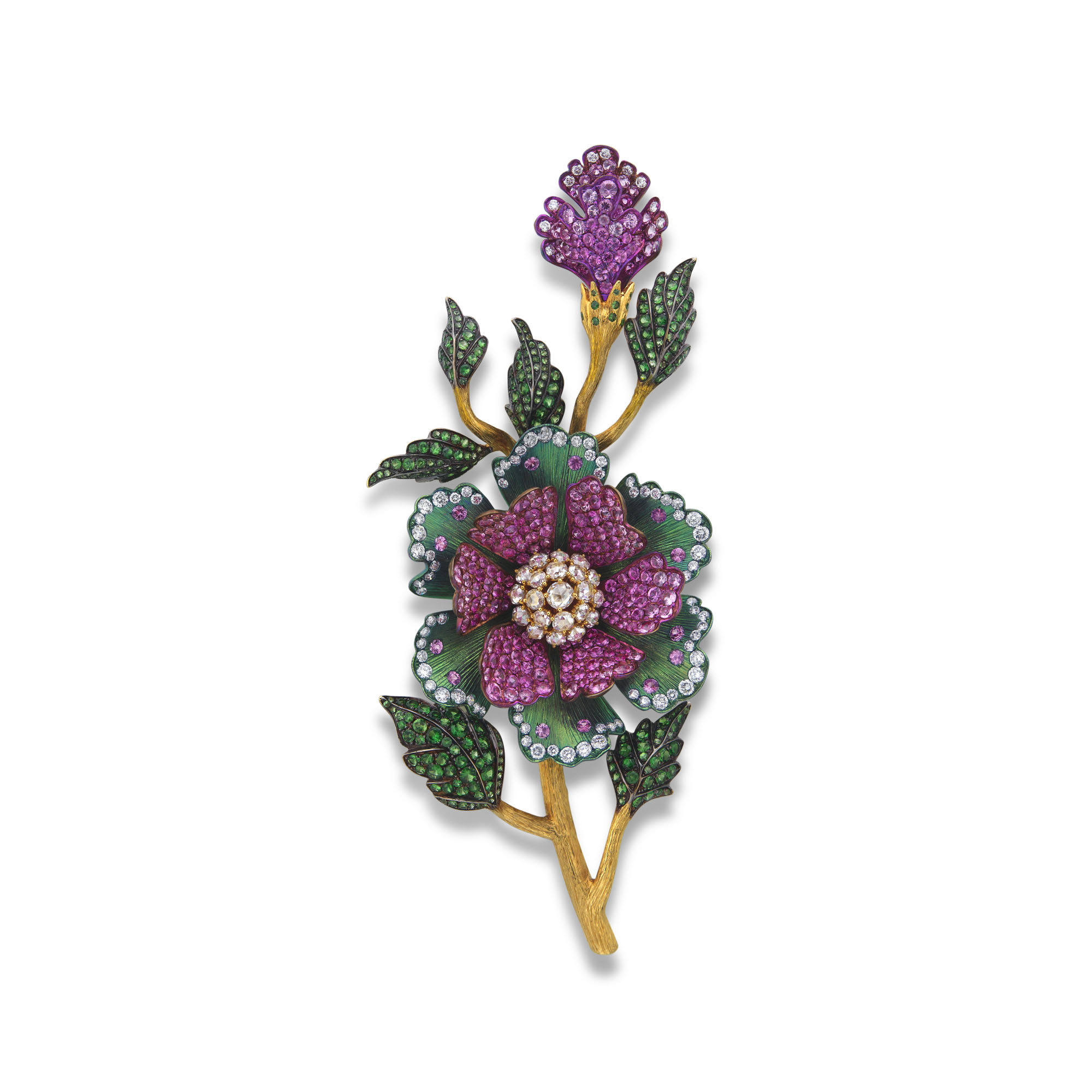 MULTI-GEM BROOCH, | Christie’s