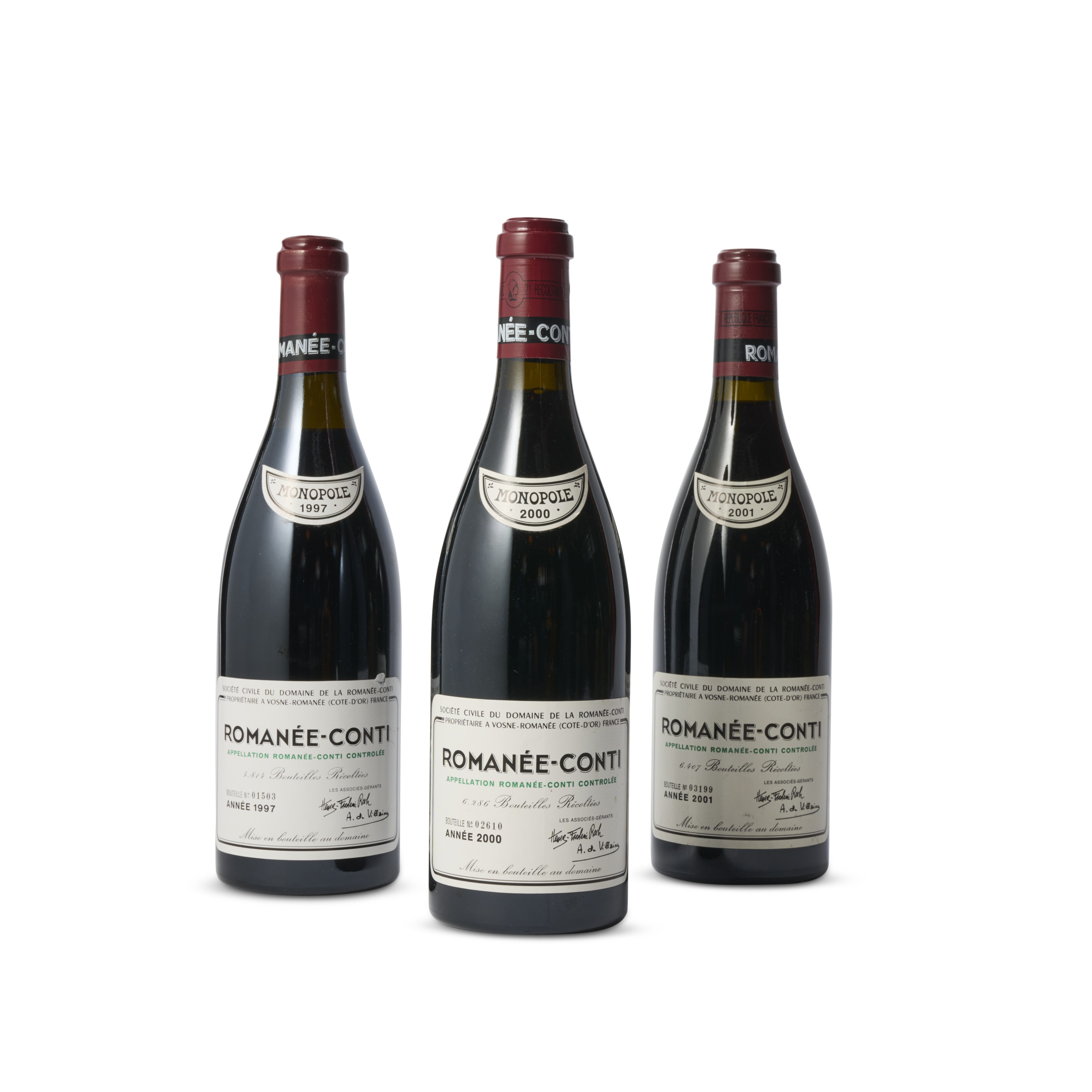 Domaine de la Romanée-Conti, Romanée-Conti 2001, Grand Cru, Côte de ...