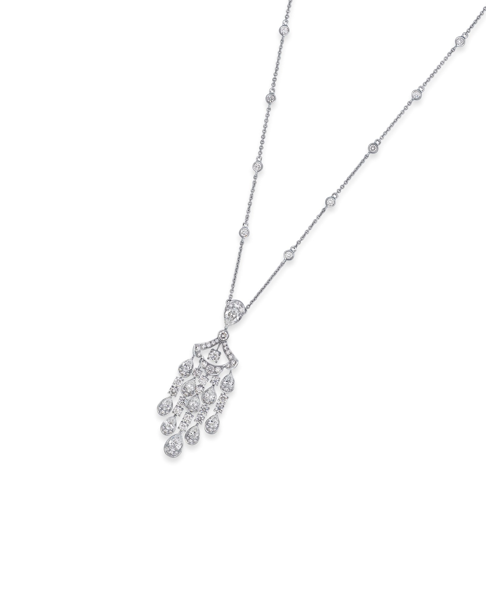 NO RESERVE - DIAMOND CHANDELIER PENDANT NECKLACE, GRAFF | Christie's