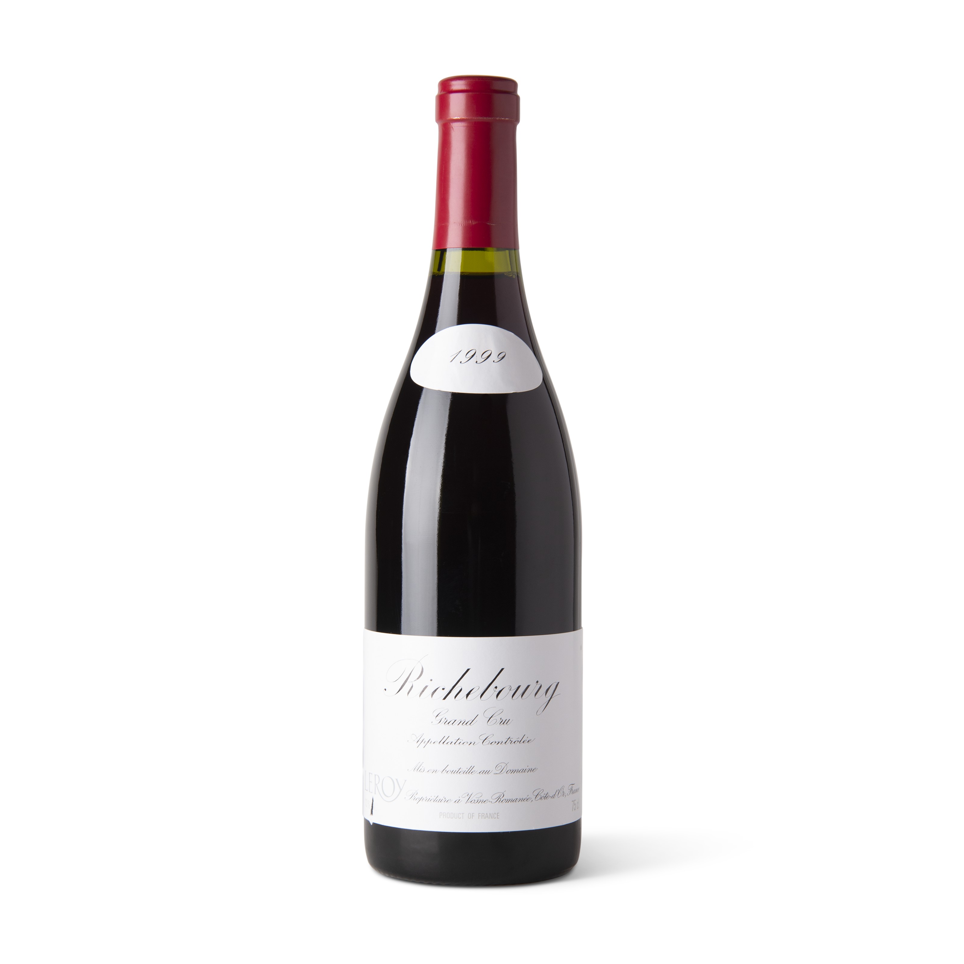 Domaine Leroy, Richebourg 1999, Grand Cru, Côte de NuitsDepressed cork ...