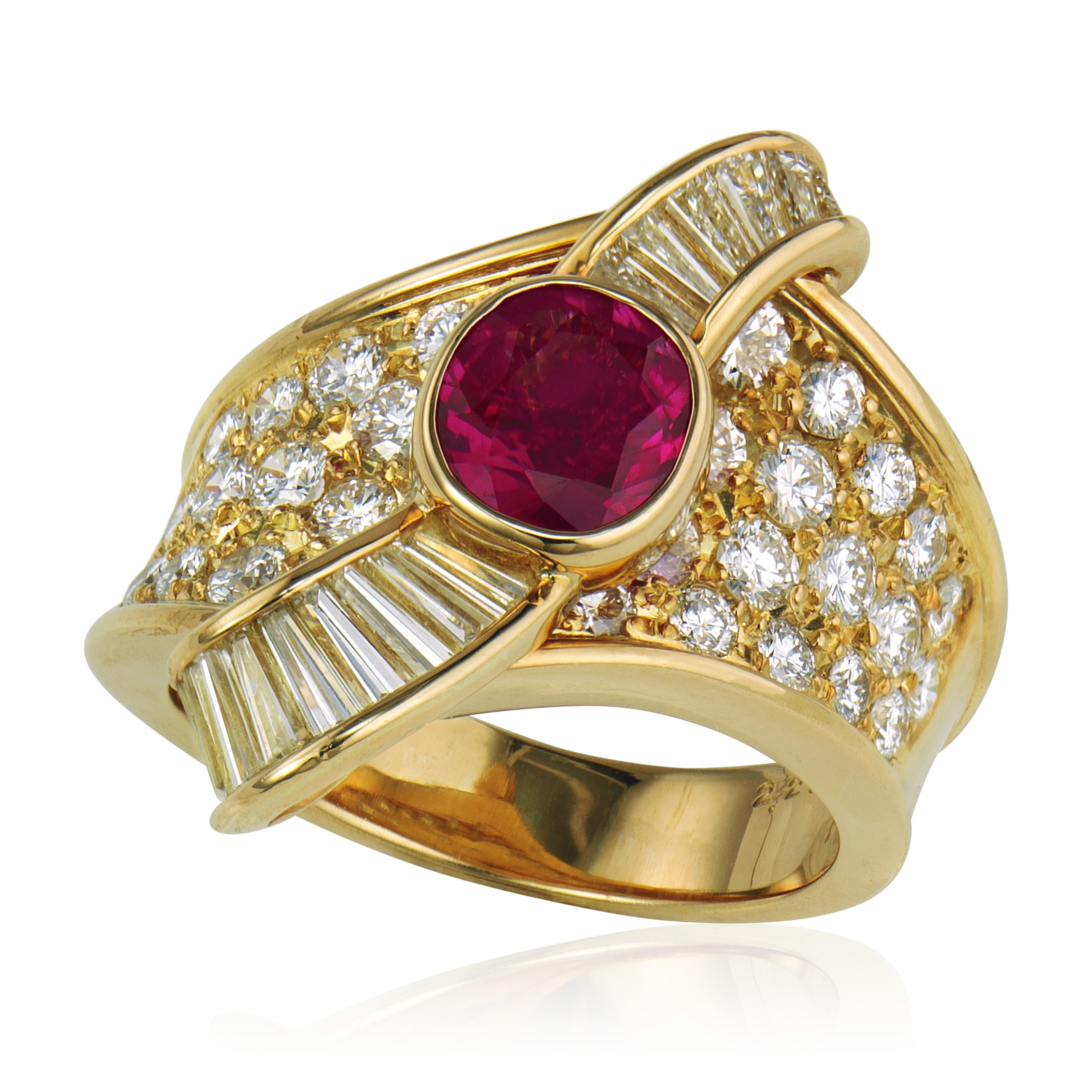 RUBY AND DIAMOND RING, | Christie’s