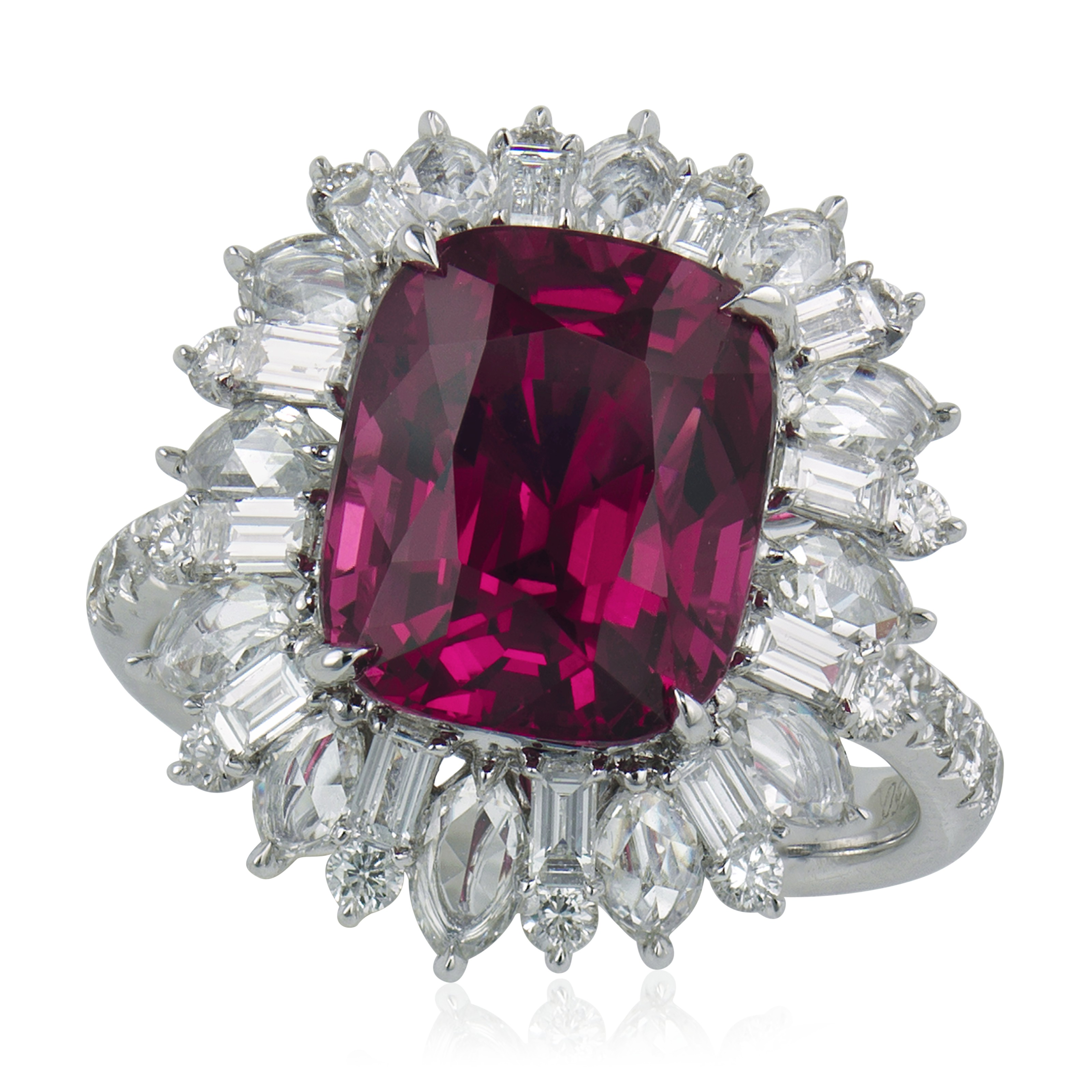 SPINEL AND DIAMOND RING, | Christie’s