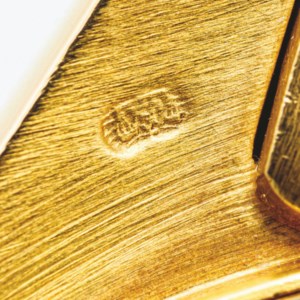 ROLEX. AN EXTREMELY RARE 18K GOLD, DIAMOND AND RUBY-SET AUTOMATIC ...