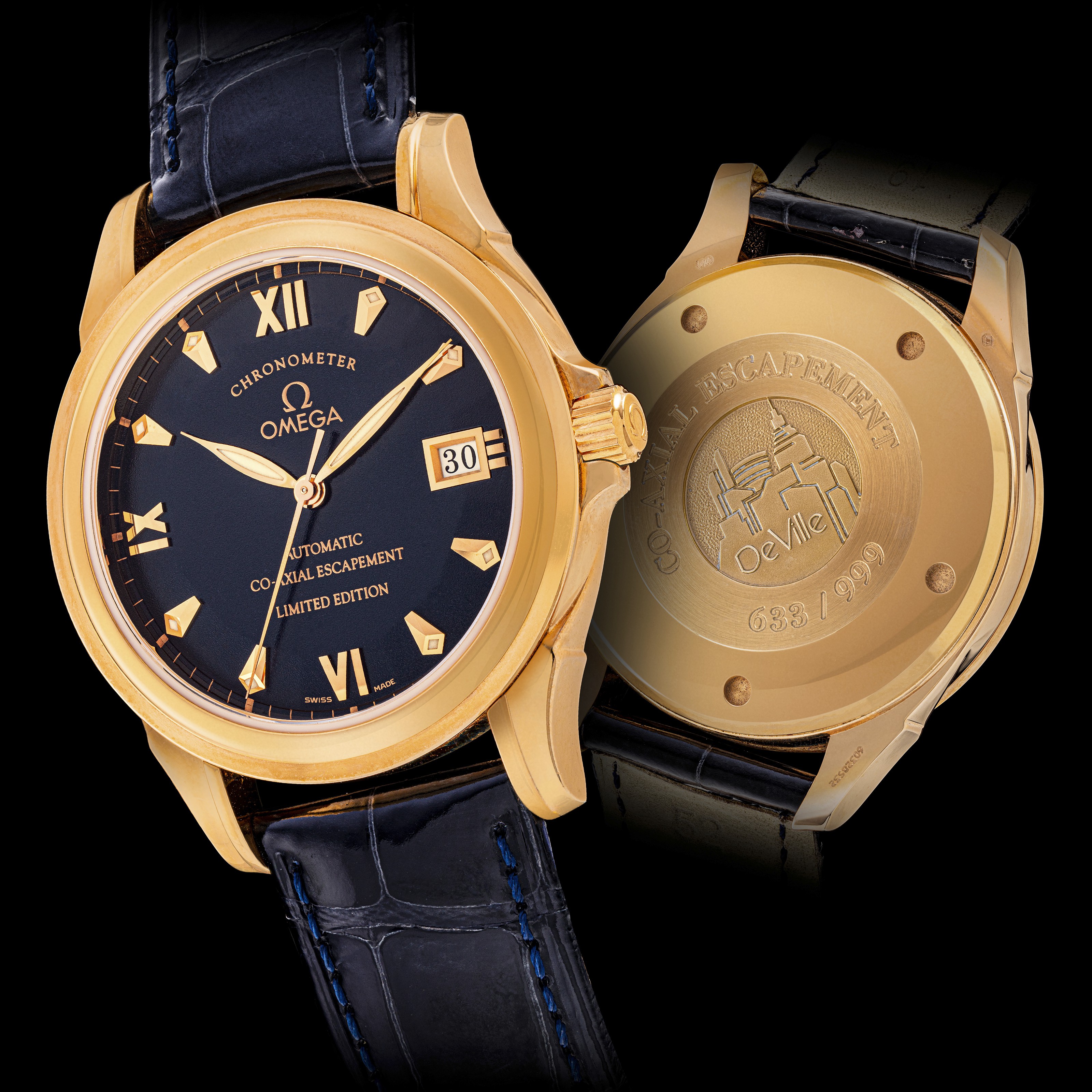 OMEGA, LIMITED EDITION PINK GOLD DE VILLE, NO. 633/999, | Christie’s