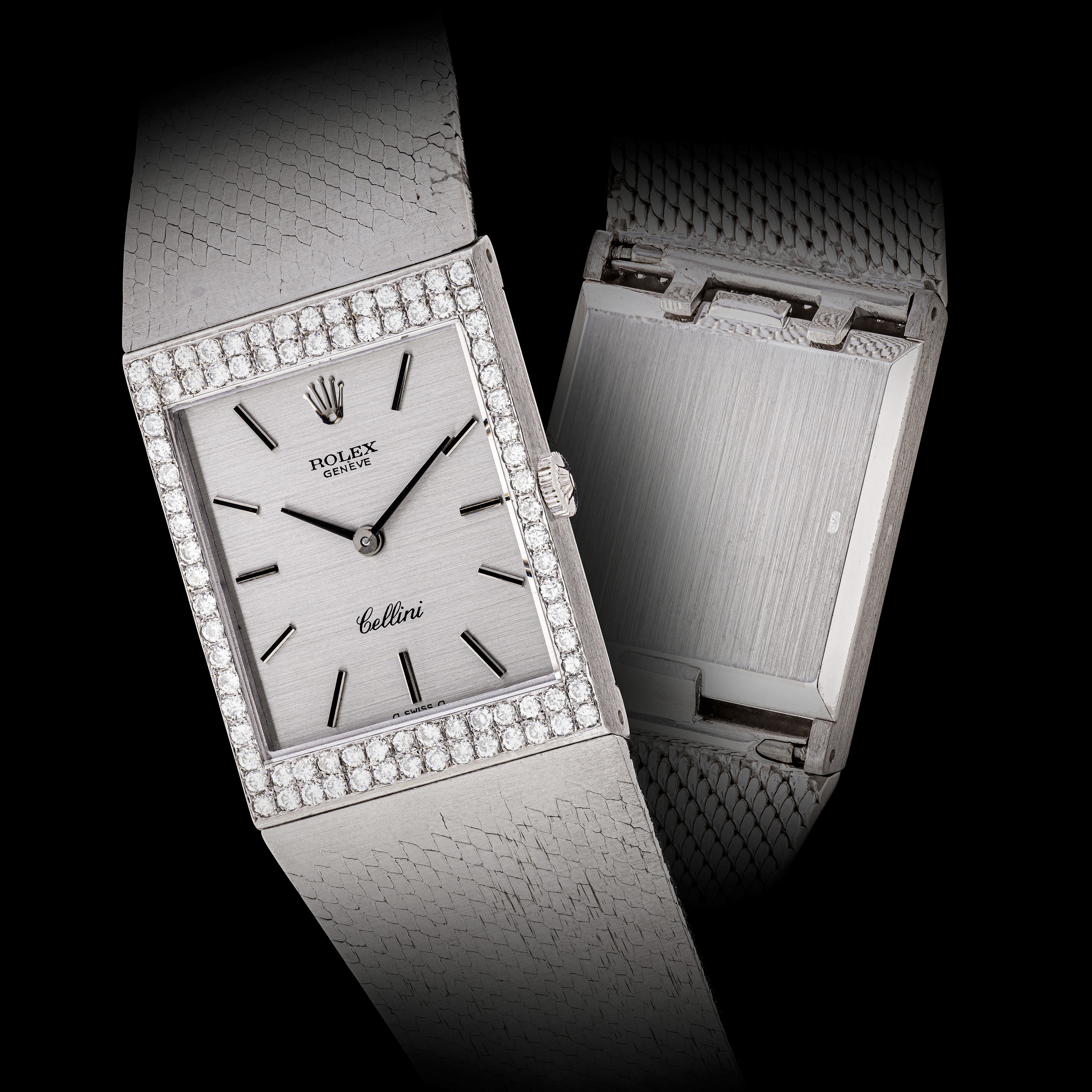 ROLEX, CELLINI, WHITE GOLD WITH DIAMOND-SET, | Christie’s