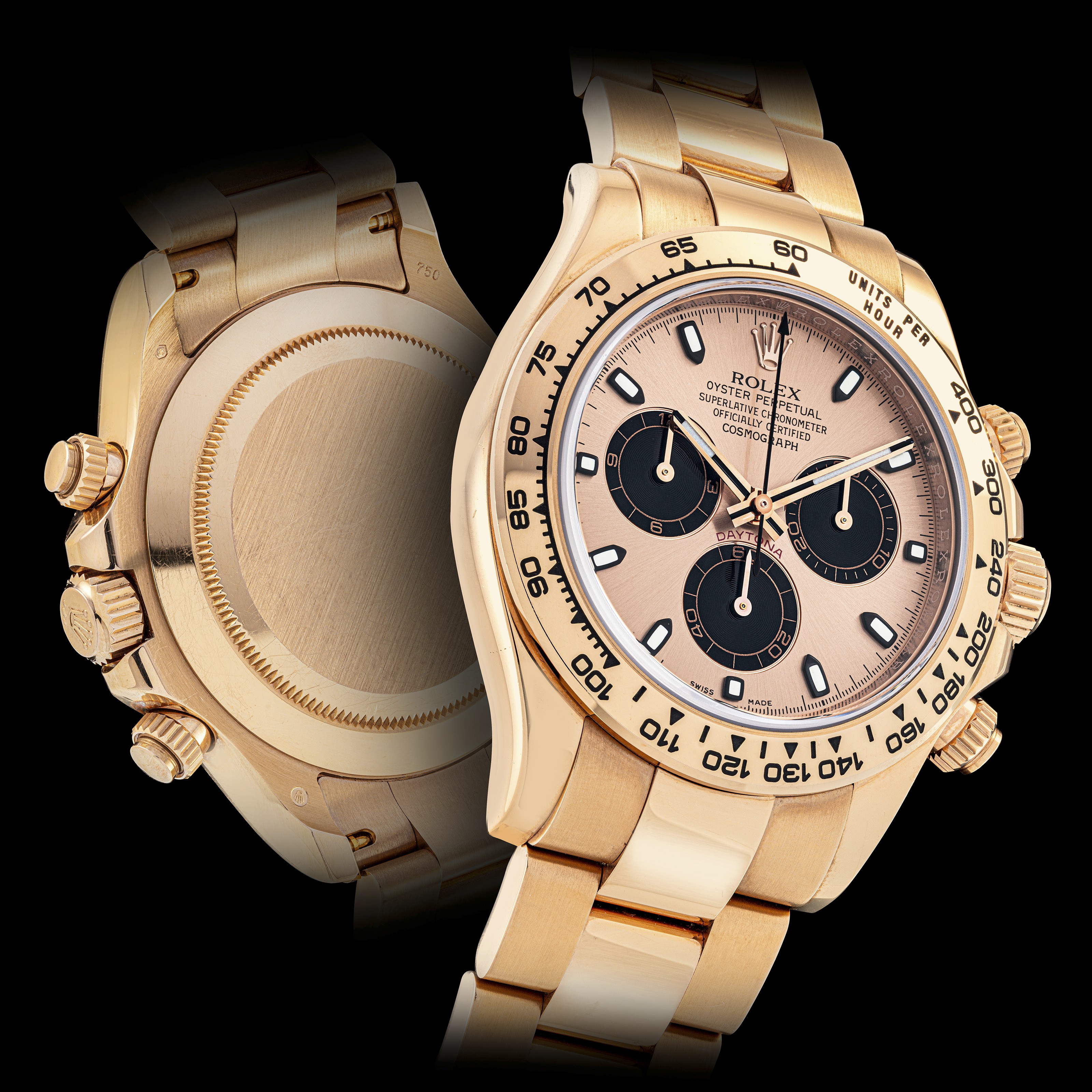 ROLEX, PINK GOLD DAYTONA, REF.116505, | Christie’s