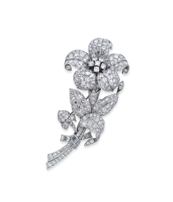 DIAMOND BROOCH | Christie's