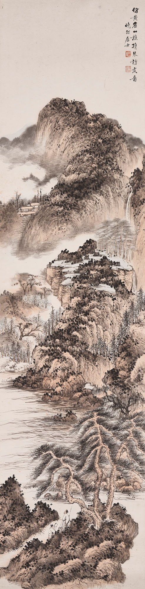 HUANG XIAOTING (1889-1940), Landscape after Wang Meng | Christie’s