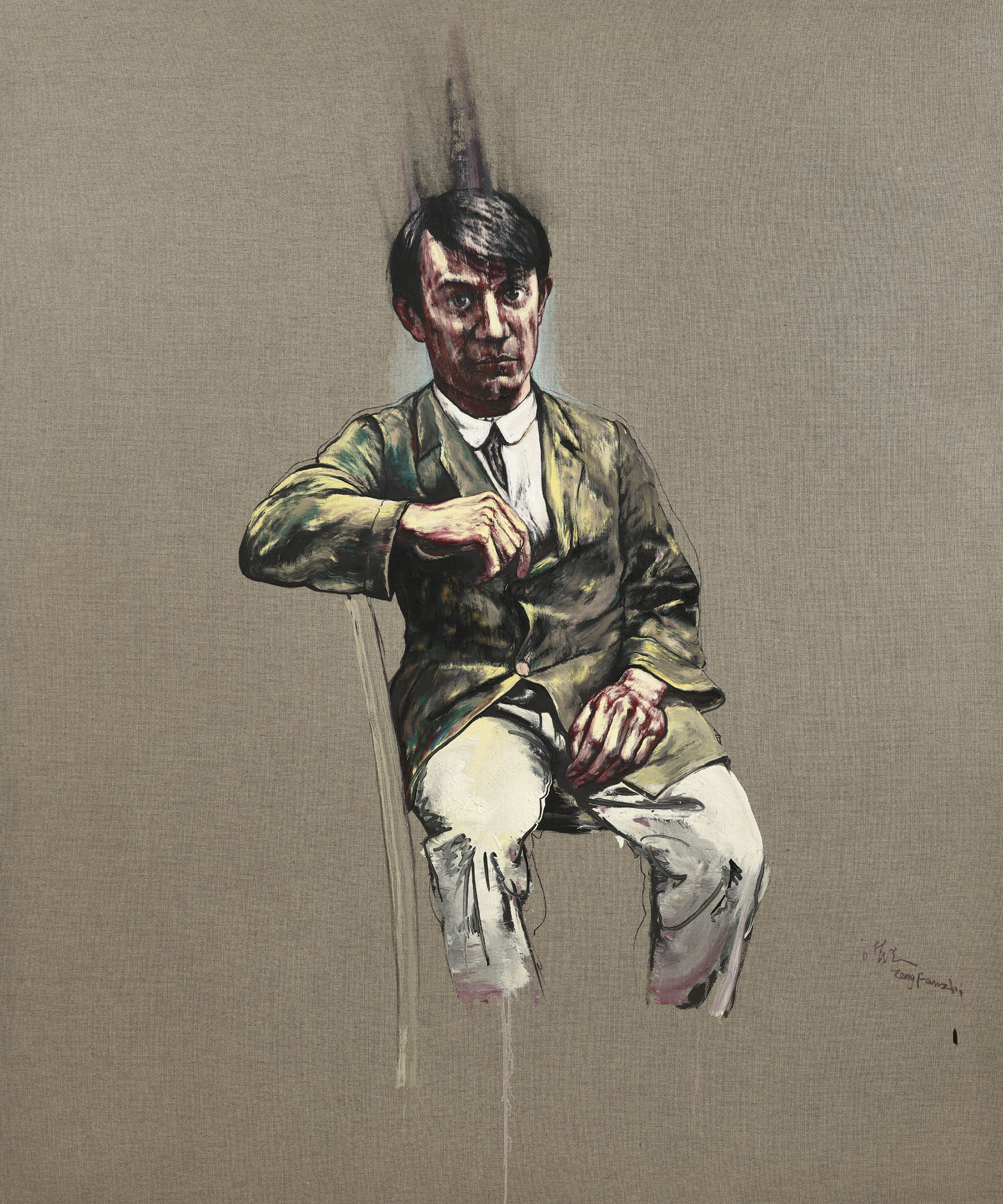 ZENG FANZHI (B. 1964), Picasso | Christie’s