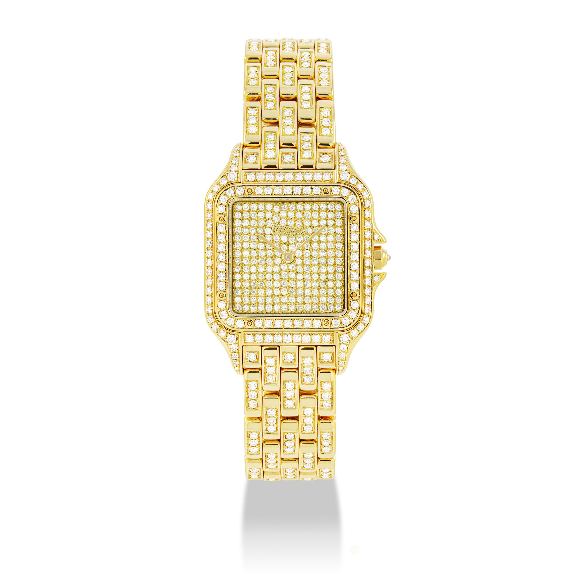 CARTIER, PANTHERE, GOLD WITH DIAMOND-SET, | Christie’s
