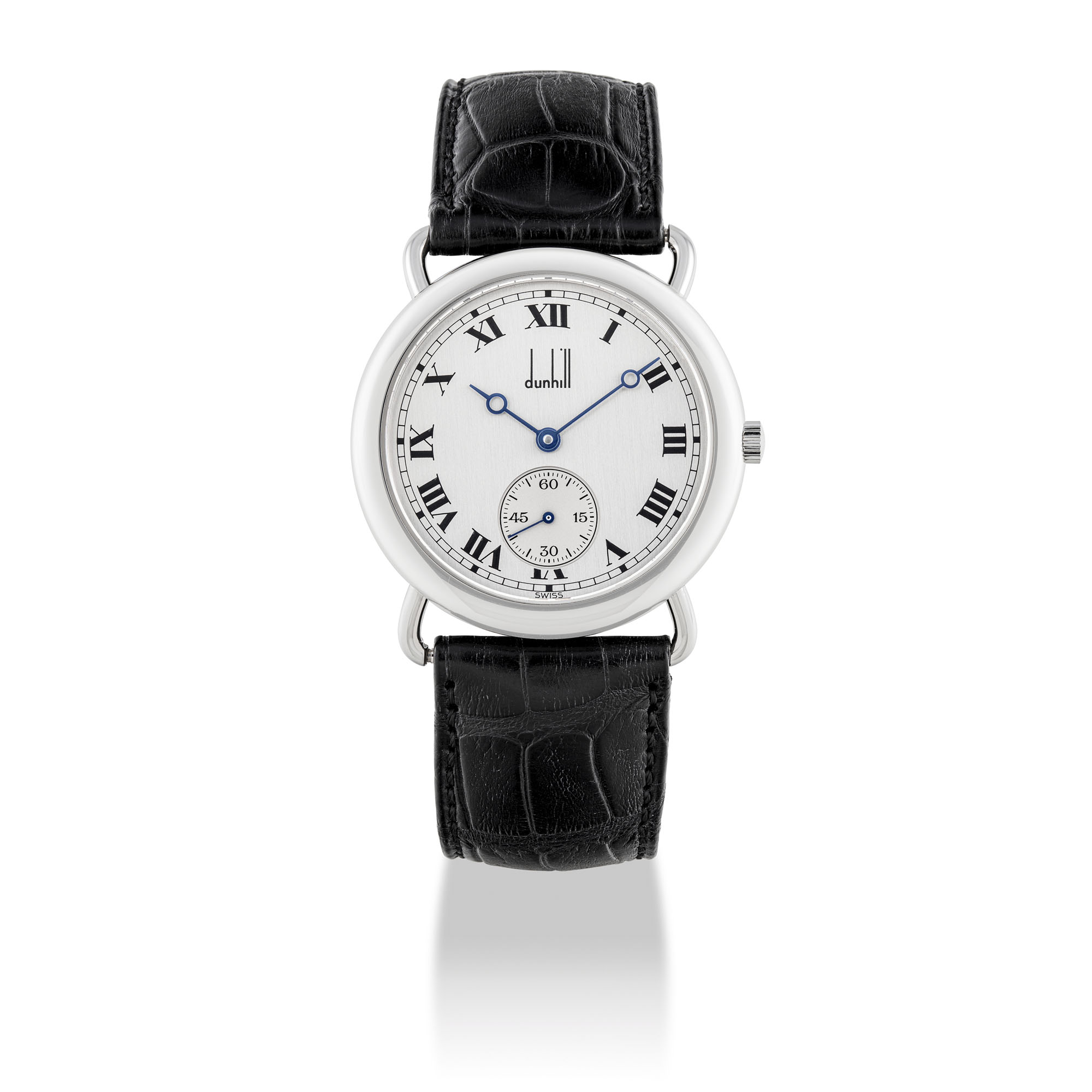 A. DUNHILL LTD., STAINLESS STEEL WRISTWATCH, | Christie’s