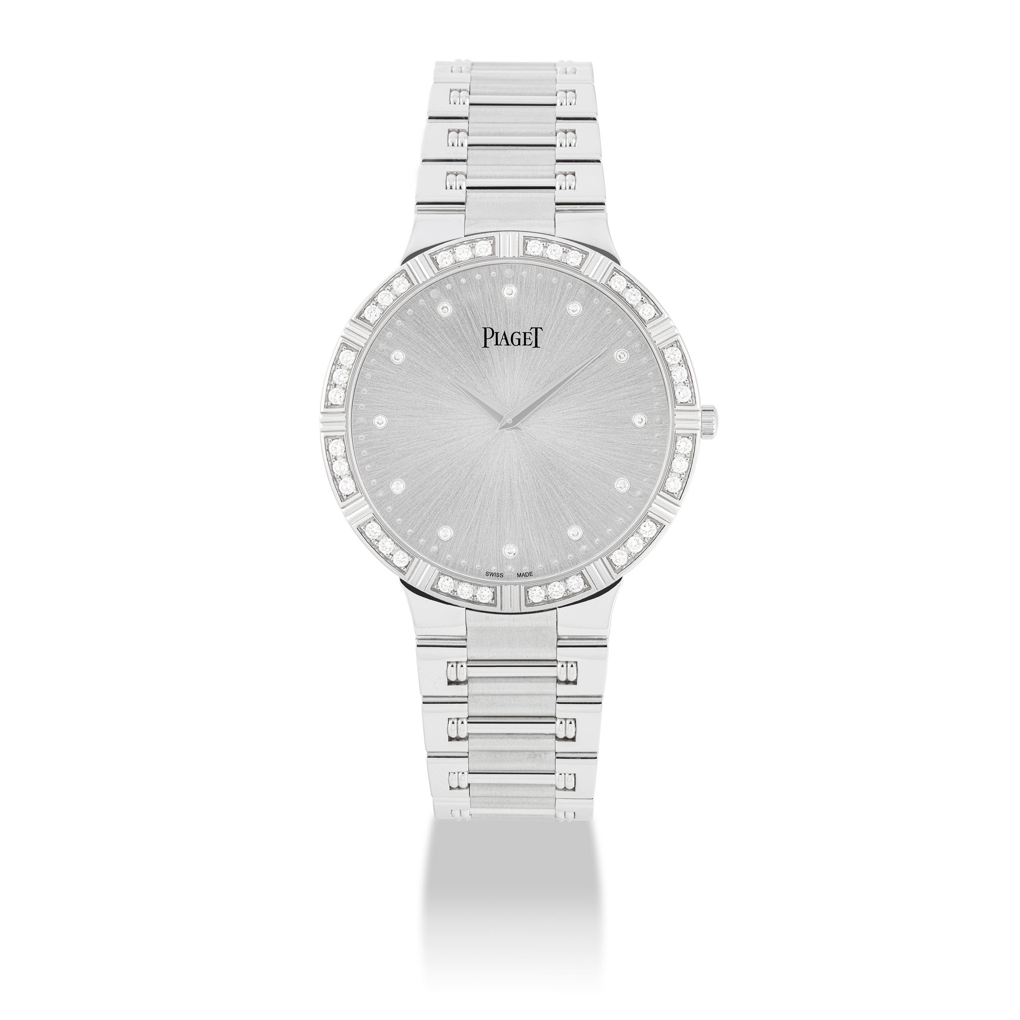 PIAGET, WHITE GOLD AND DIAMOND-SET BRACELET WATCH, | Christie’s