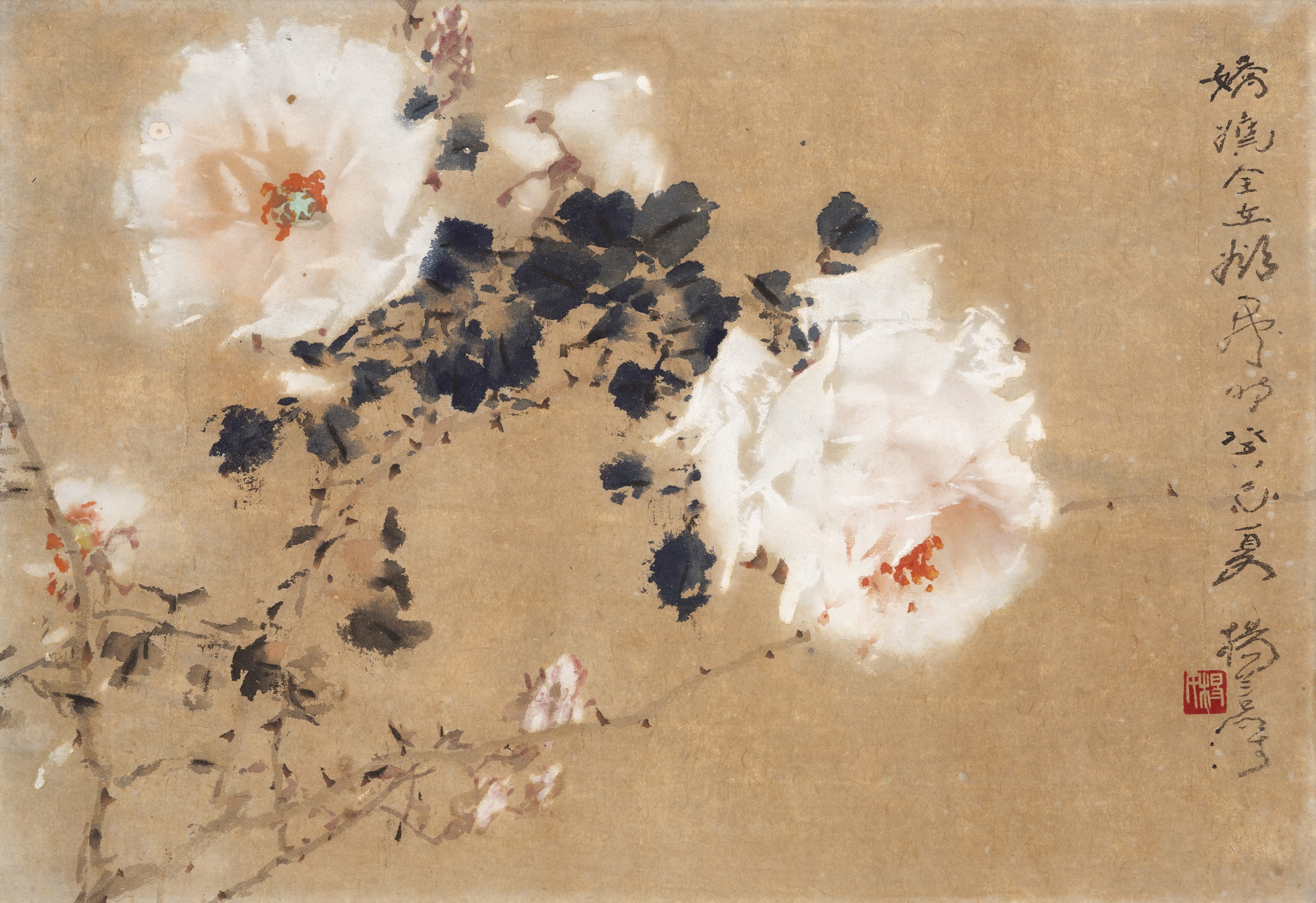 YANG SHANSHEN (1913-2004), Roses | Christie’s
