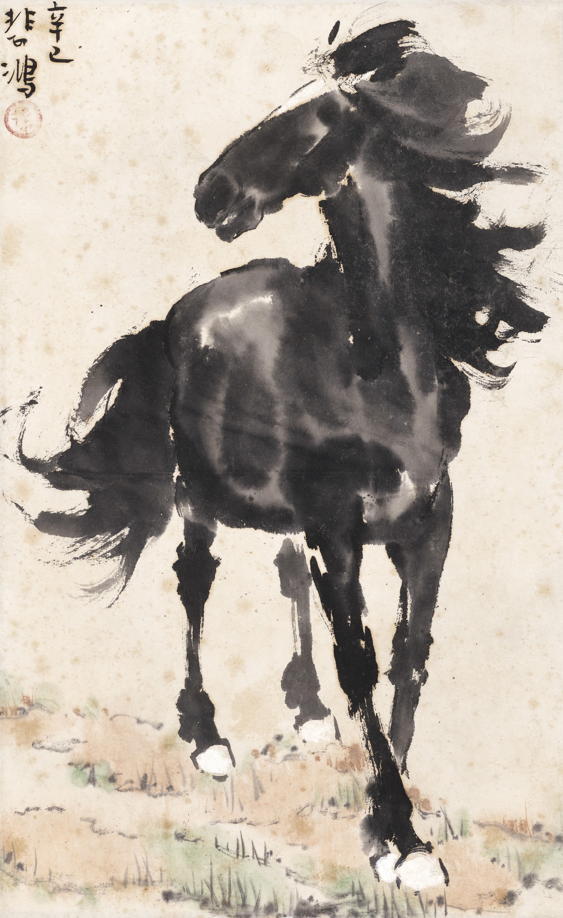 XU BEIHONG (1895-1953), Standing Horse | Christie’s