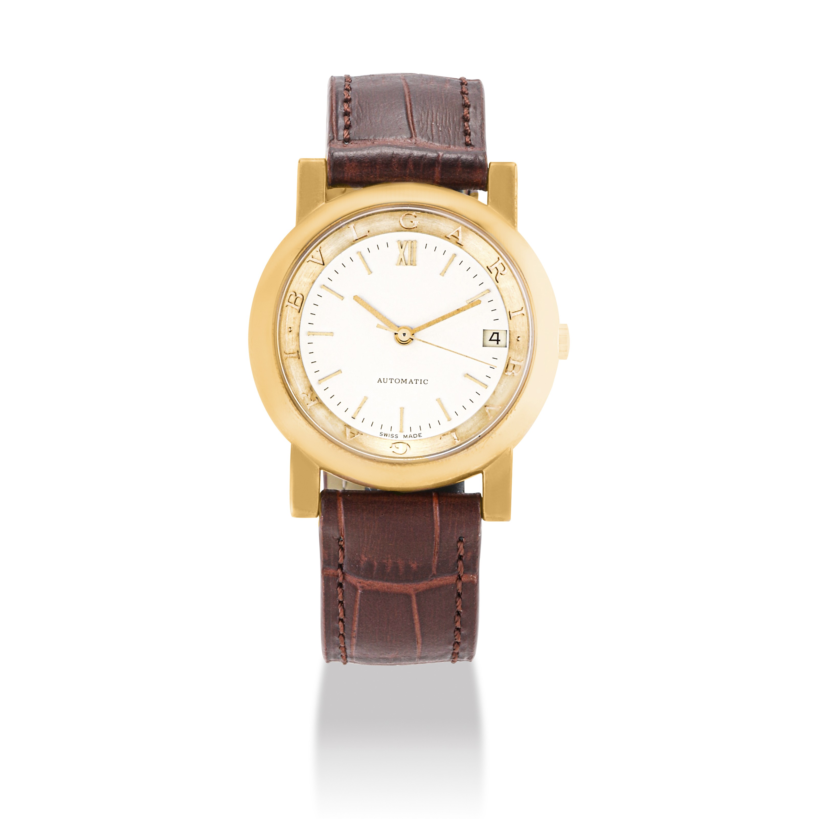 BULGARI, GOLD WITH DATE, | Christie’s