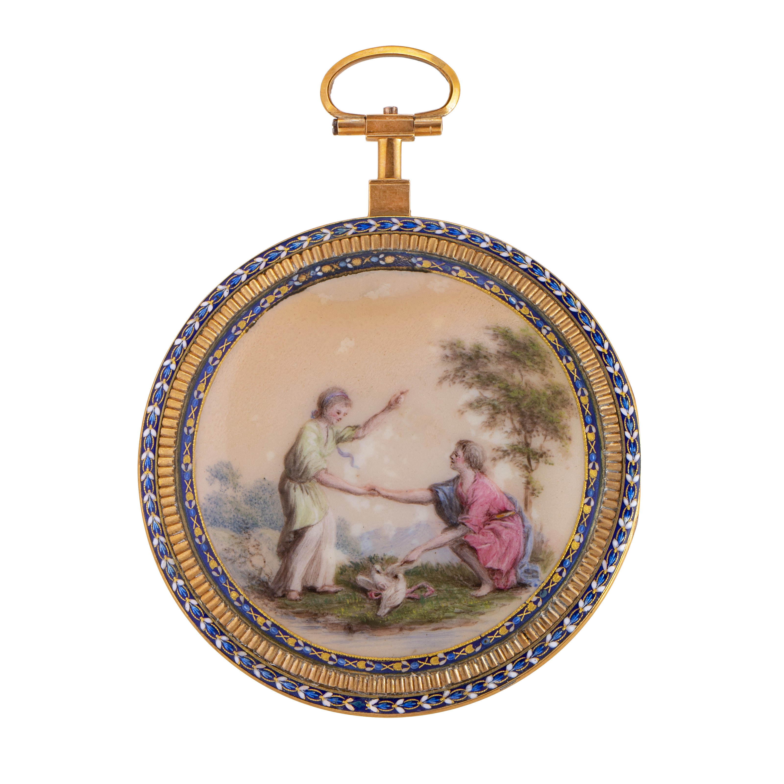GOLD AND ENAMEL WATCH, | Christie’s