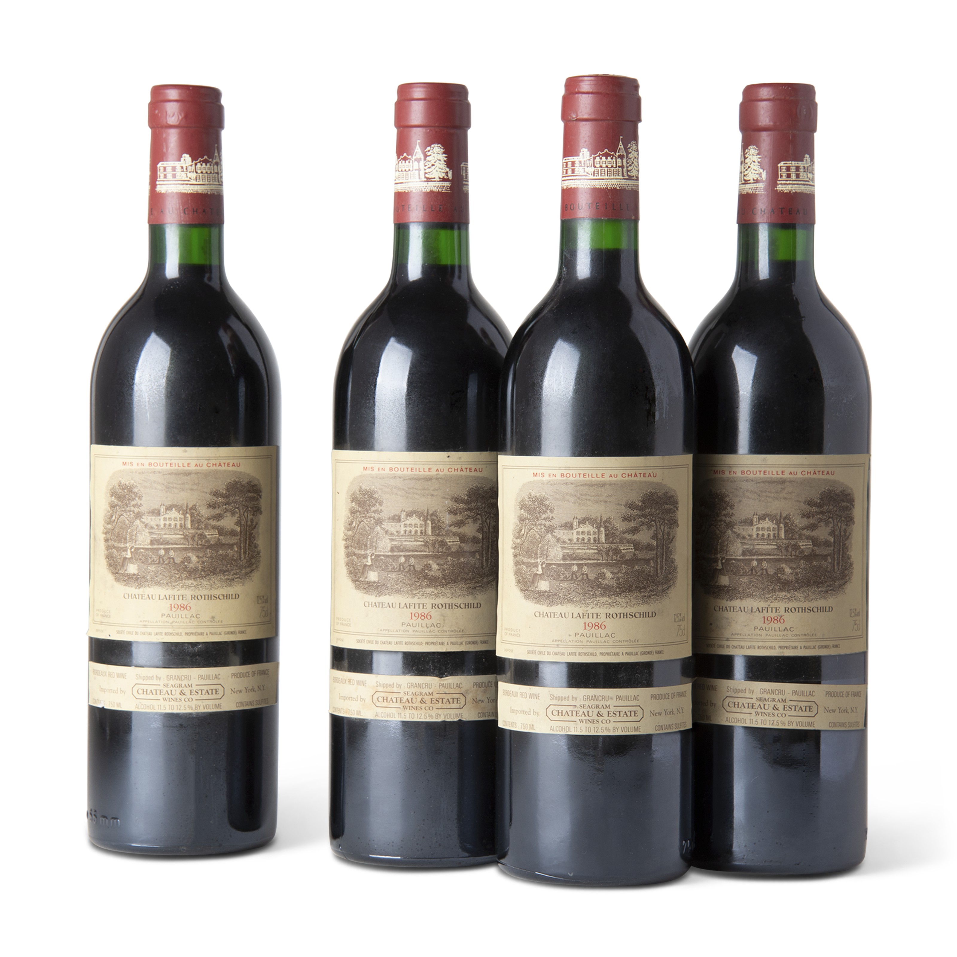 Château Lafite-Rothschild 1986, Pauillac, 1er cru classé (12 bottles ...