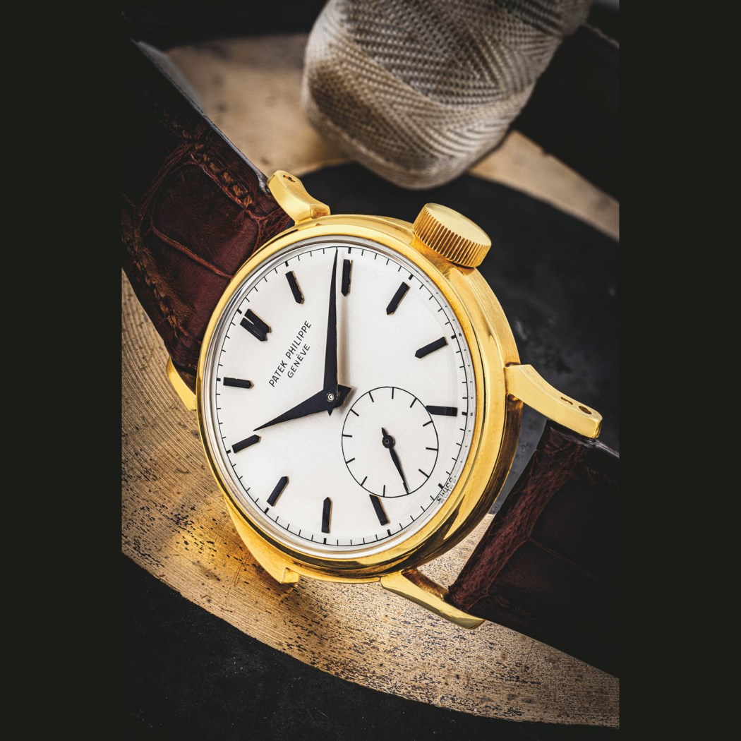PATEK PHILIPPE. A UNIQUE AND IMPORTANT 18K GOLD MINUTE REPEATING ...