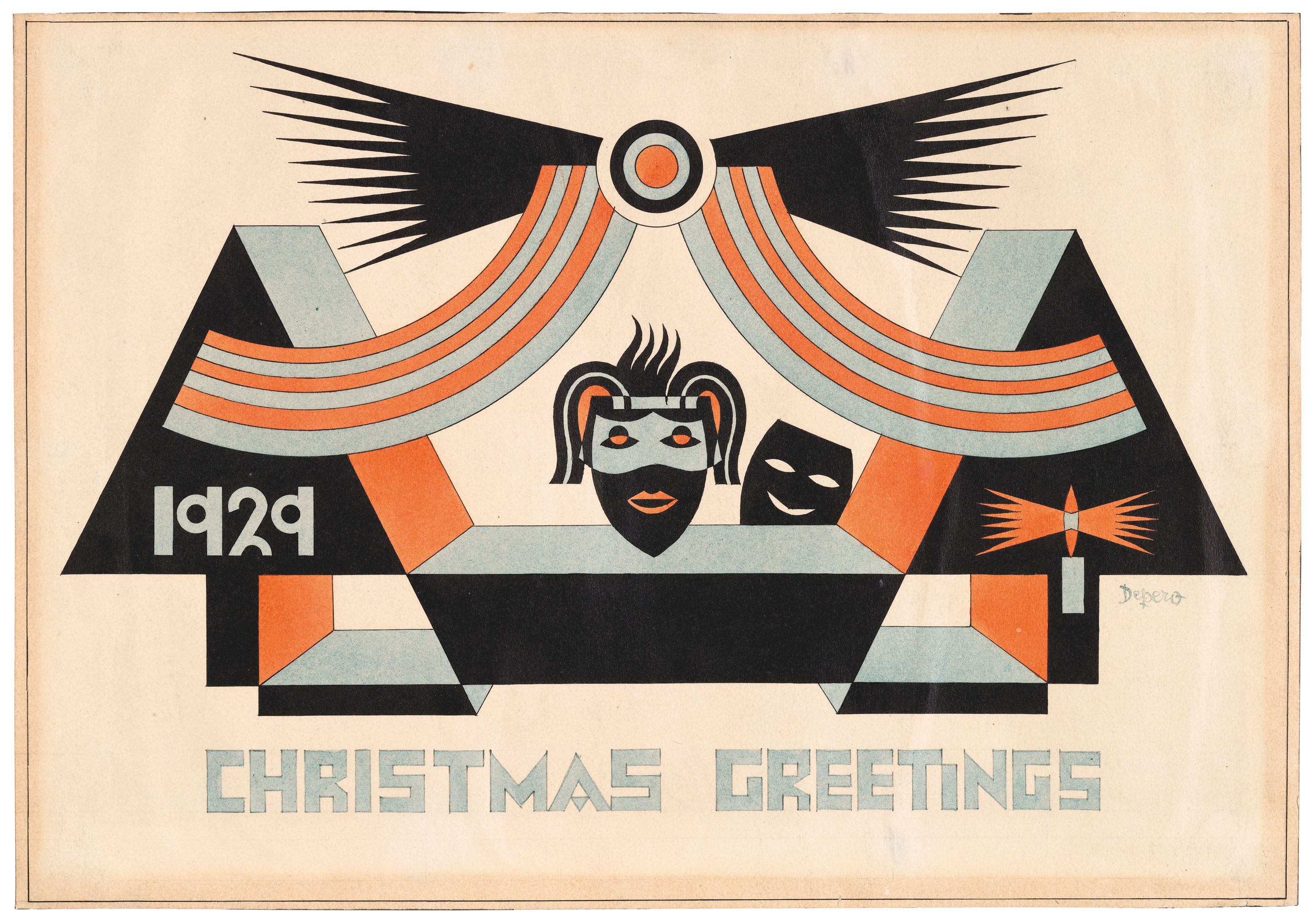 Fortunato Depero (1892-1960), Christmas Greetings | Christie’s