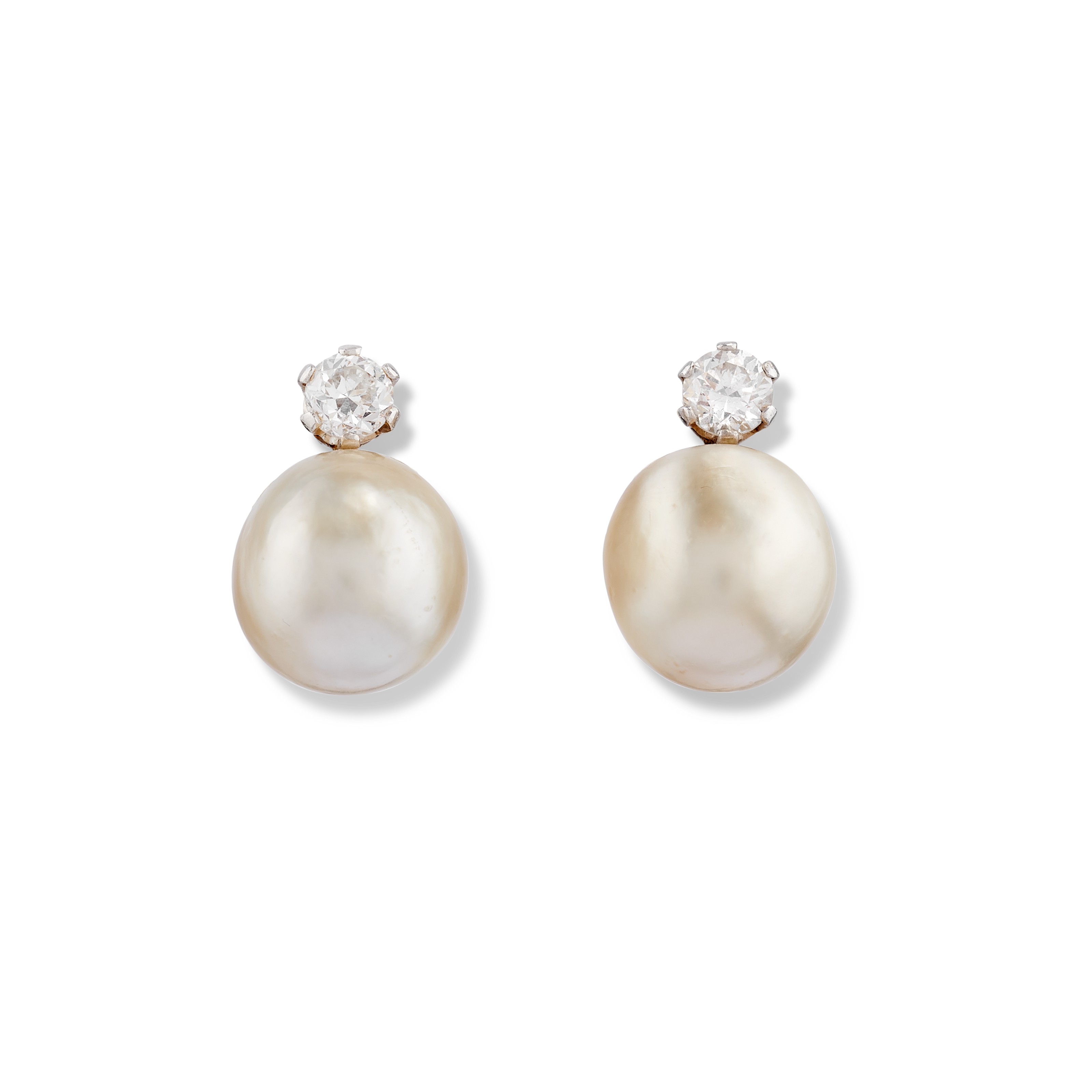 ORECCHINI PERLE NATURALI E DIAMANTI, | Christie’s