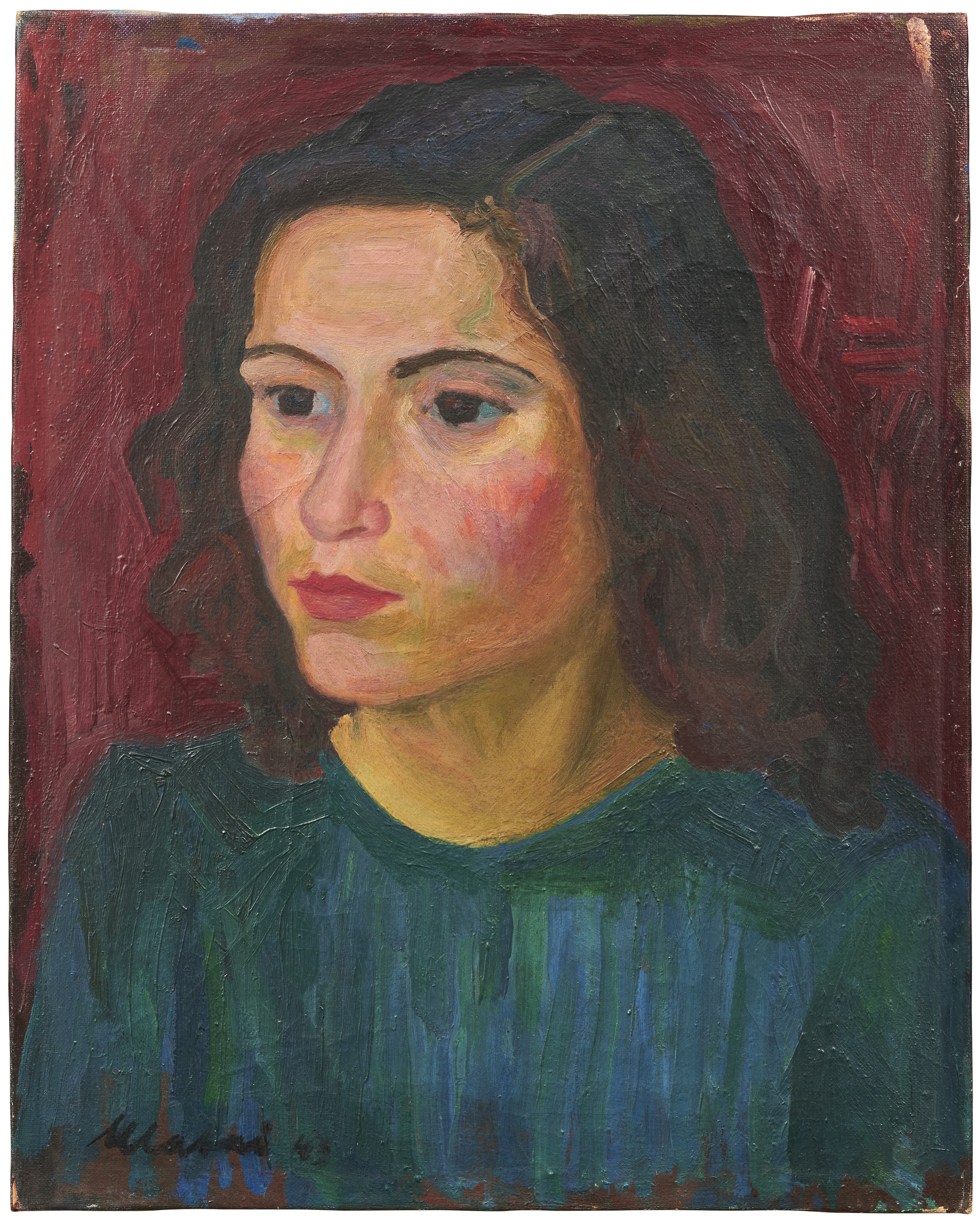 Mario Mafai (1902-1965), Ritratto della figlia Miriam | Christie’s