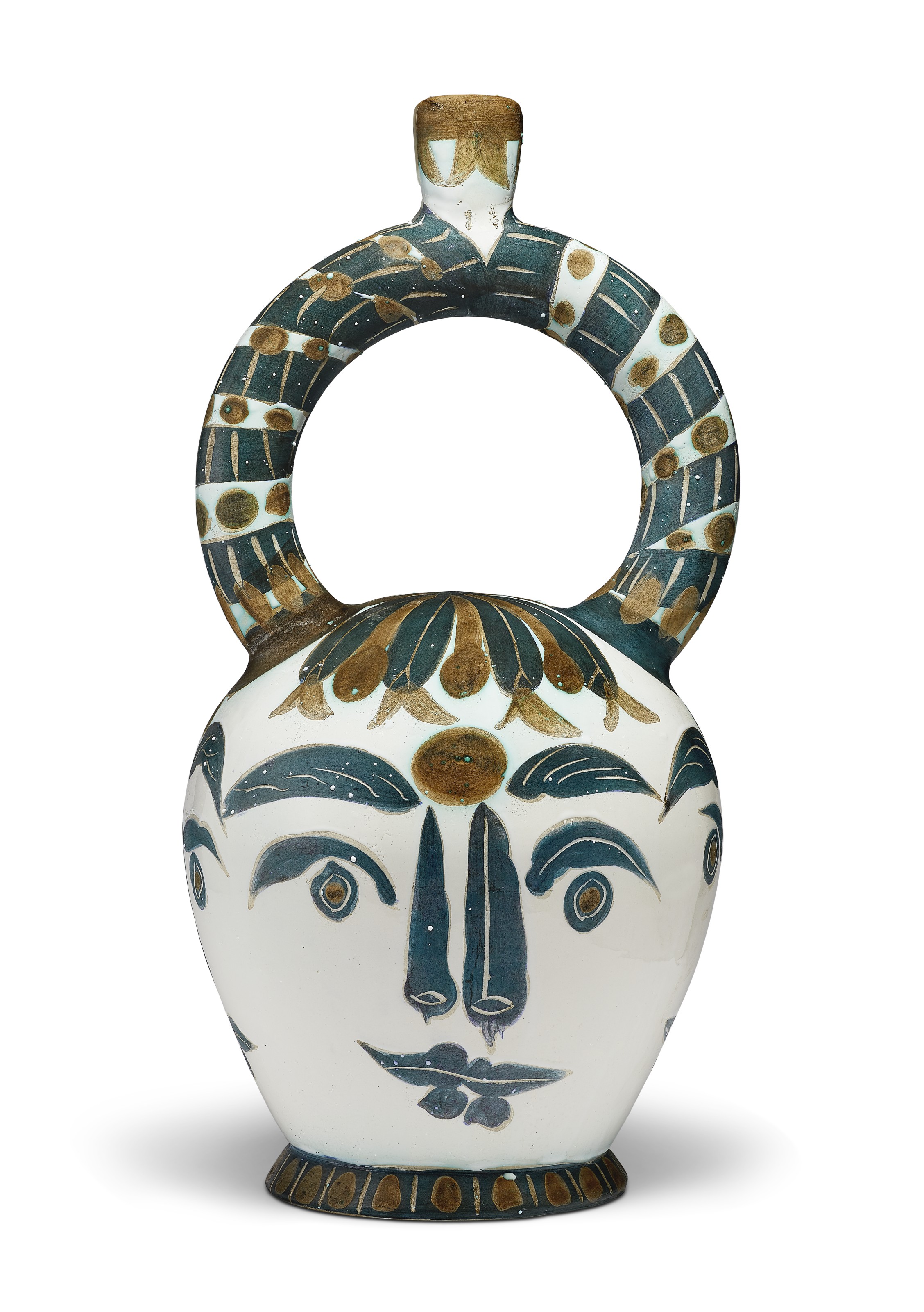 PABLO PICASSO (1881-1973), Vase aztèque aux quatre visages (A.R. 402 ...