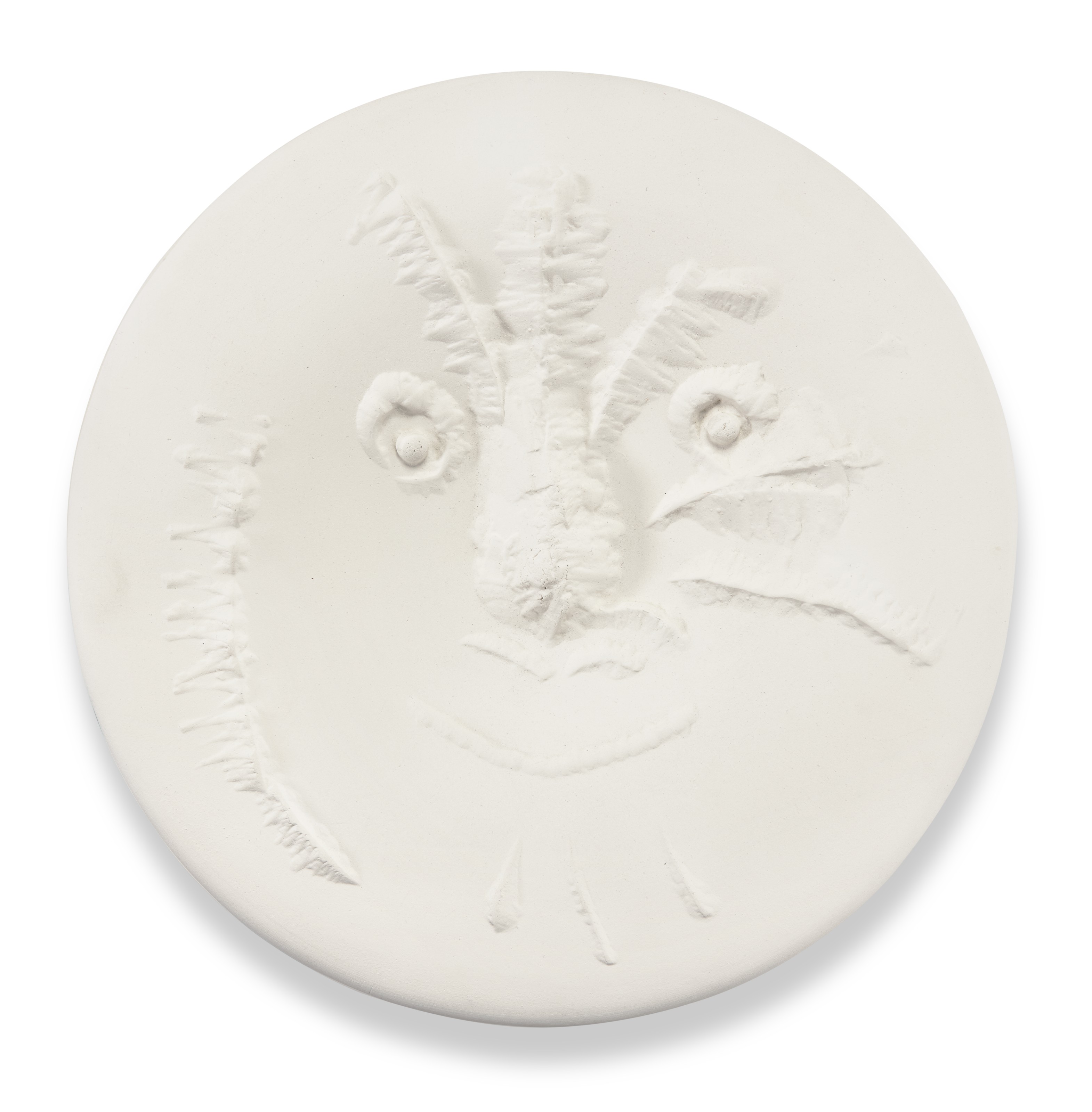 PABLO PICASSO (1881-1973), Visage en gros relief (A.R. 505) | Christie’s