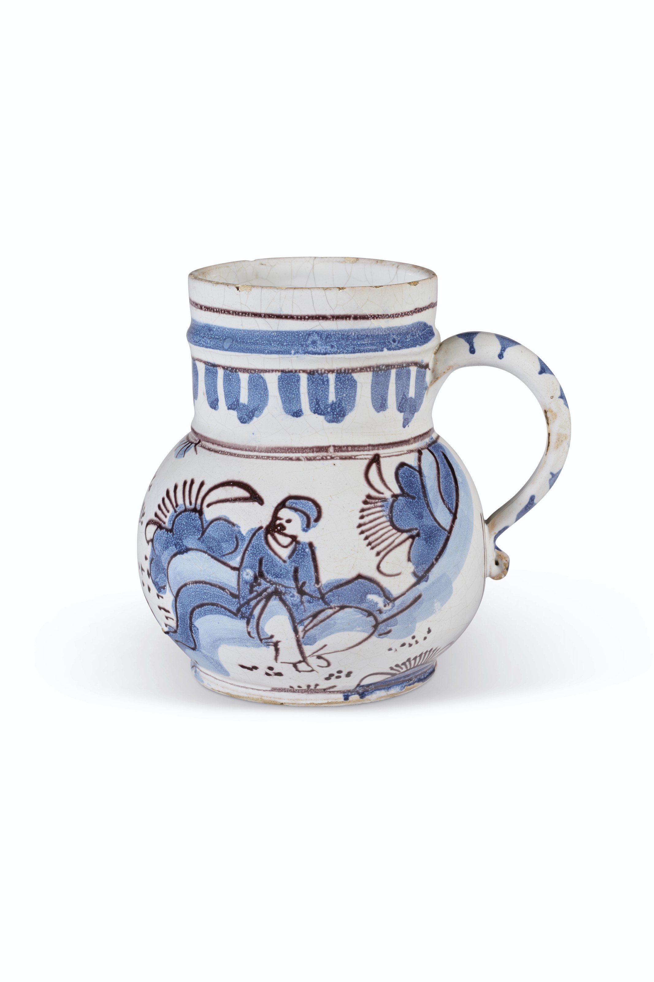 A LONDON DELFT POLYCHROME 'OAK-LEAF' CHARGER, CIRCA 1680 | Christie's