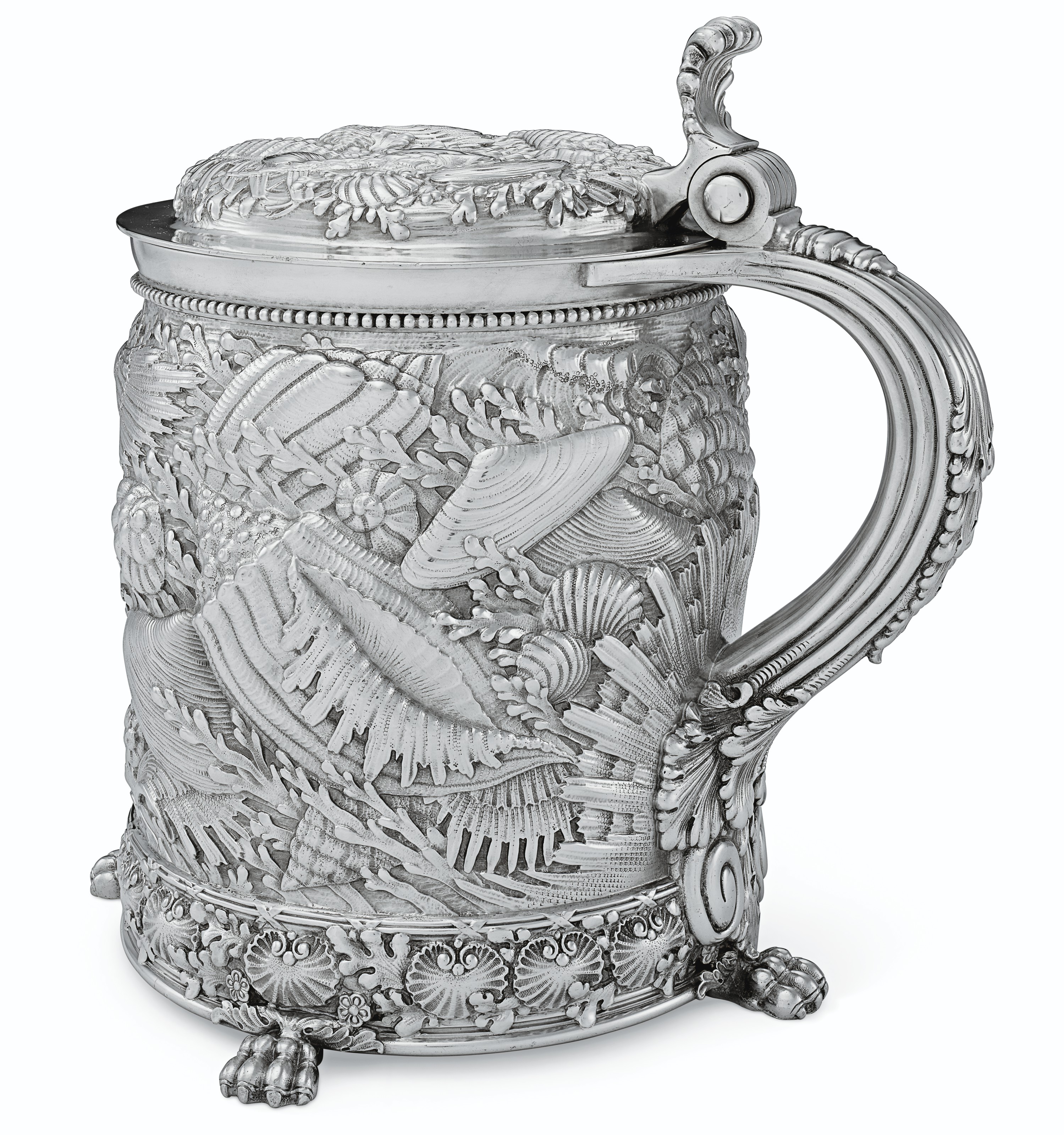 AN AMERICAN SILVER VASE, MARK OF TIFFANY & CO., NEW YORK, CIRCA 1895 ...
