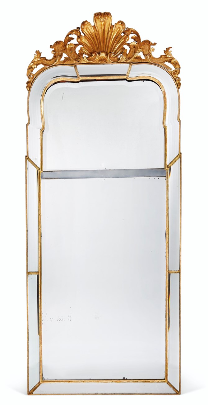 A QUEEN ANNE GILTWOOD PIER GLASS, CIRCA 1710 | Christie's