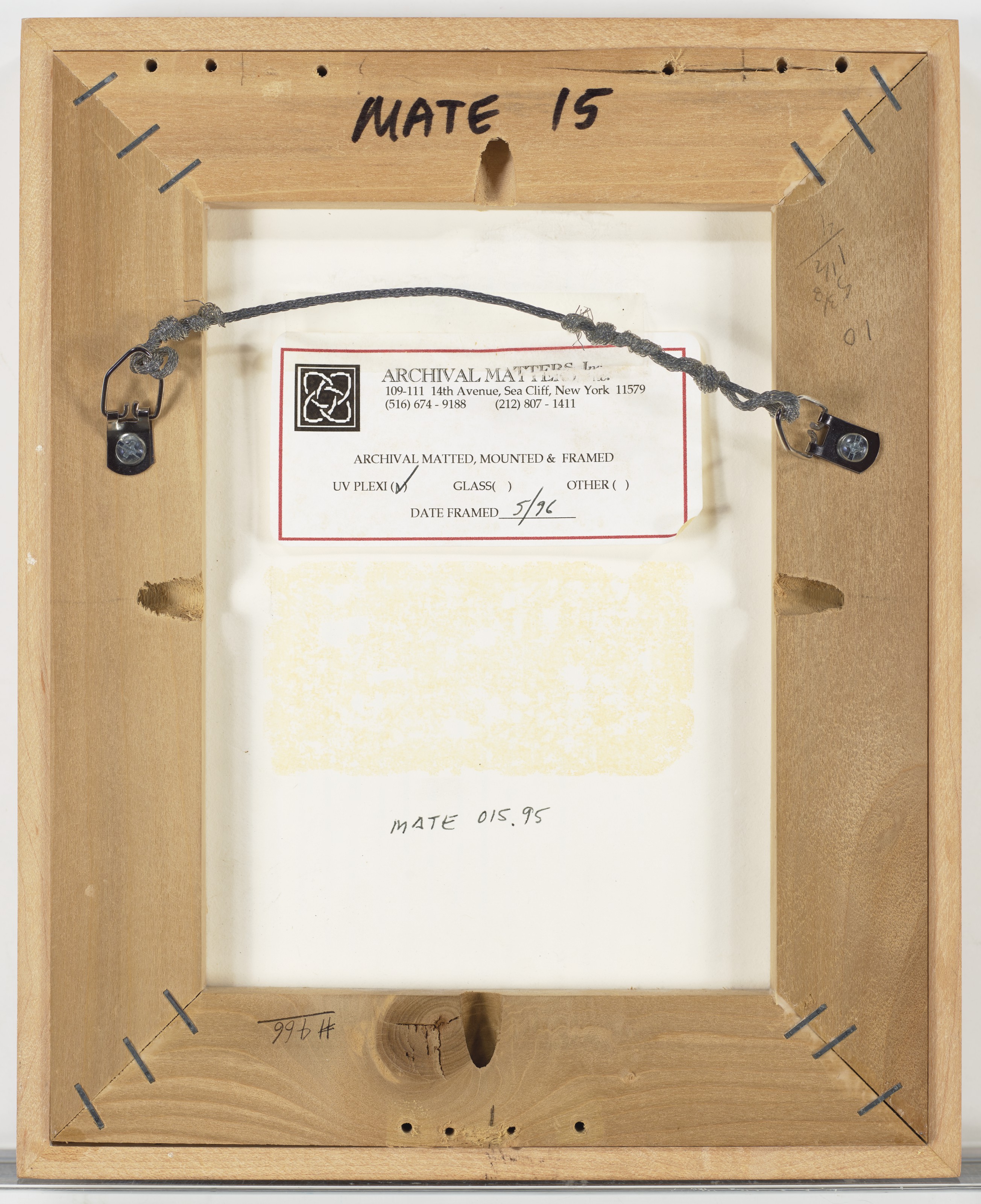 RAYMOND MATERSON (B. 1954)