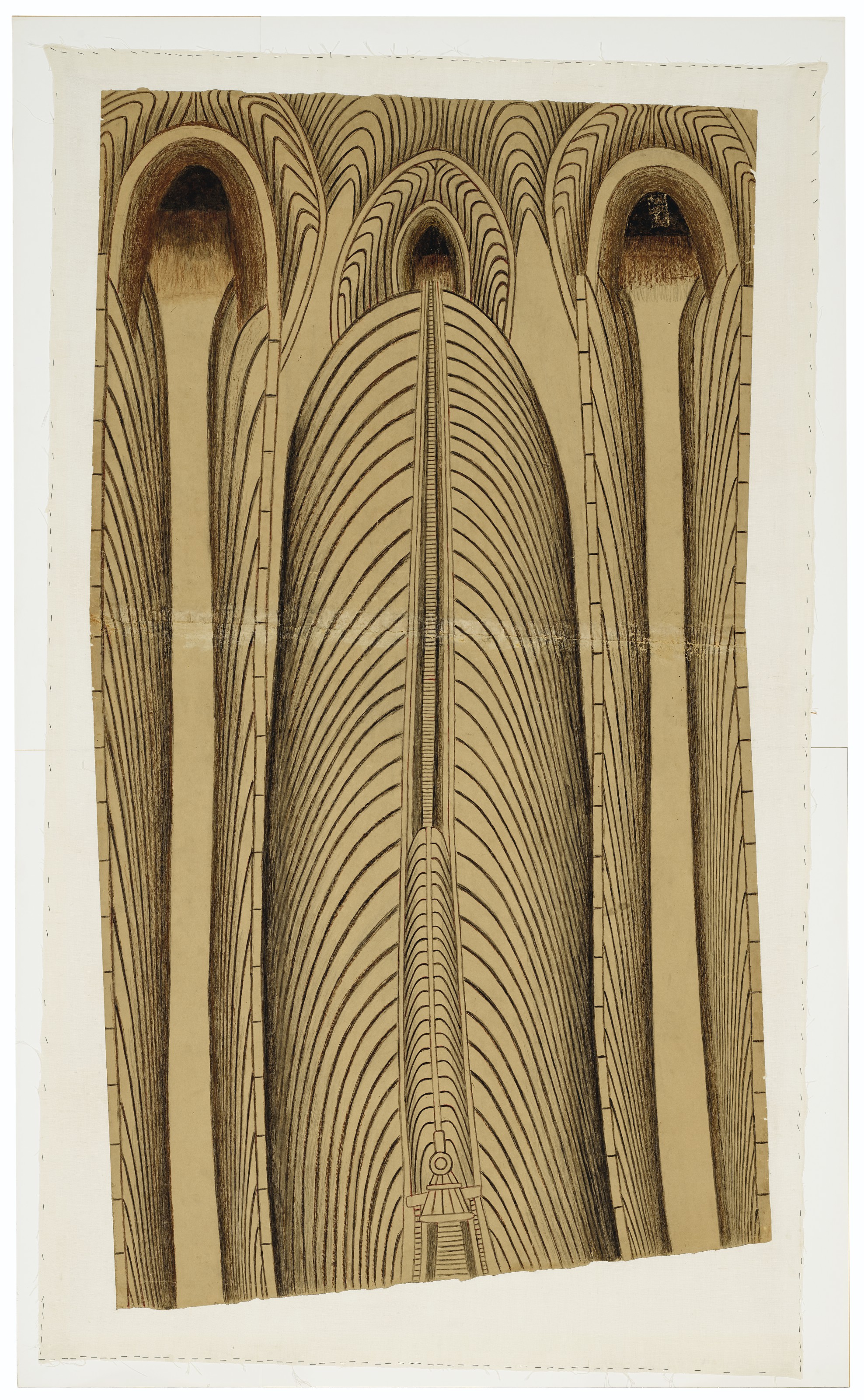 Martin Ramirez Untitled