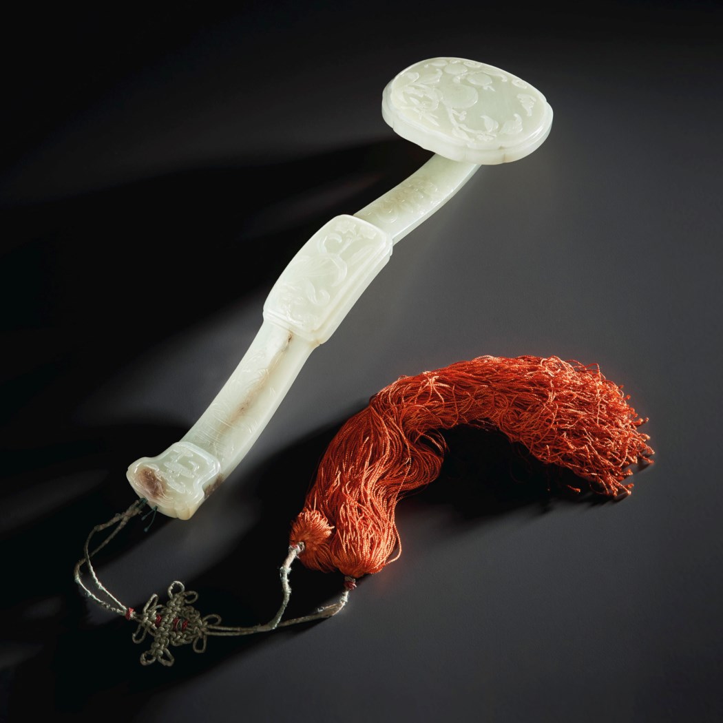 A WHITE JADE RUYI SCEPTER, 19TH CENTURY | Christie's
