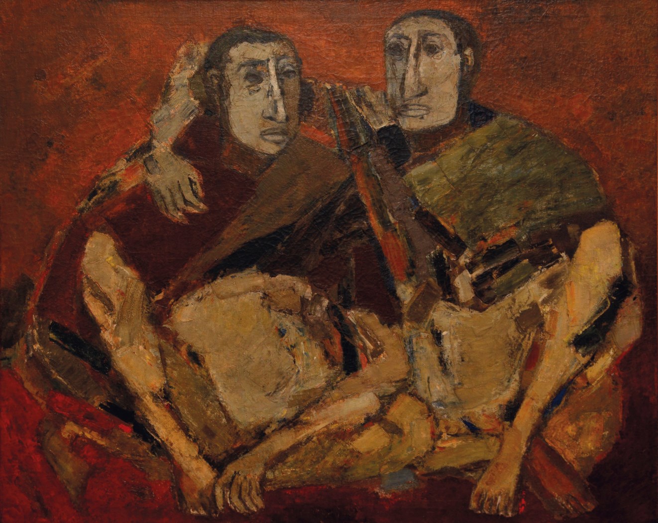 TYEB MEHTA (1925-2009), Untitled (Confidant) | Christie's