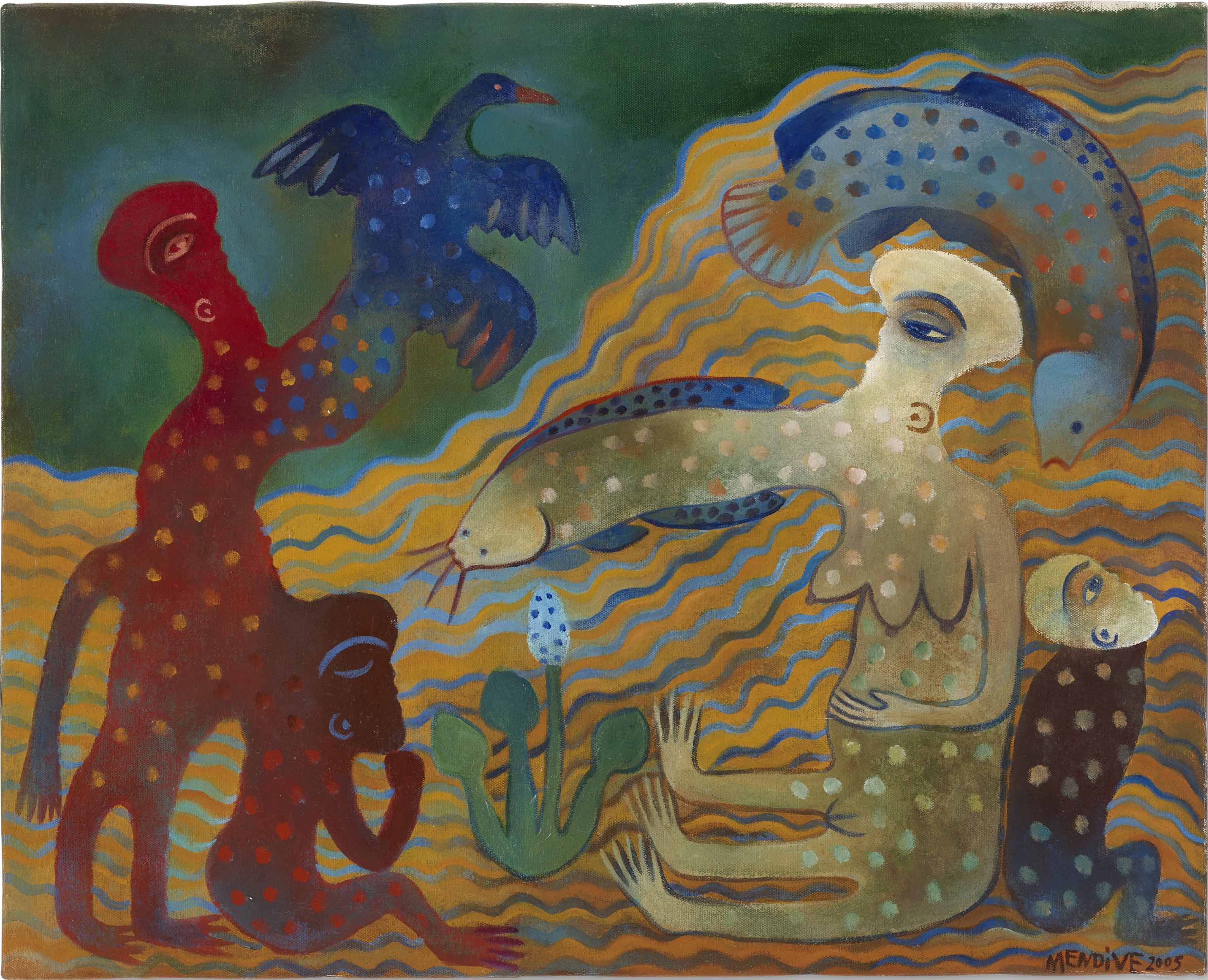 Manuel Mendive (b. 1944), Untitled | Christie’s