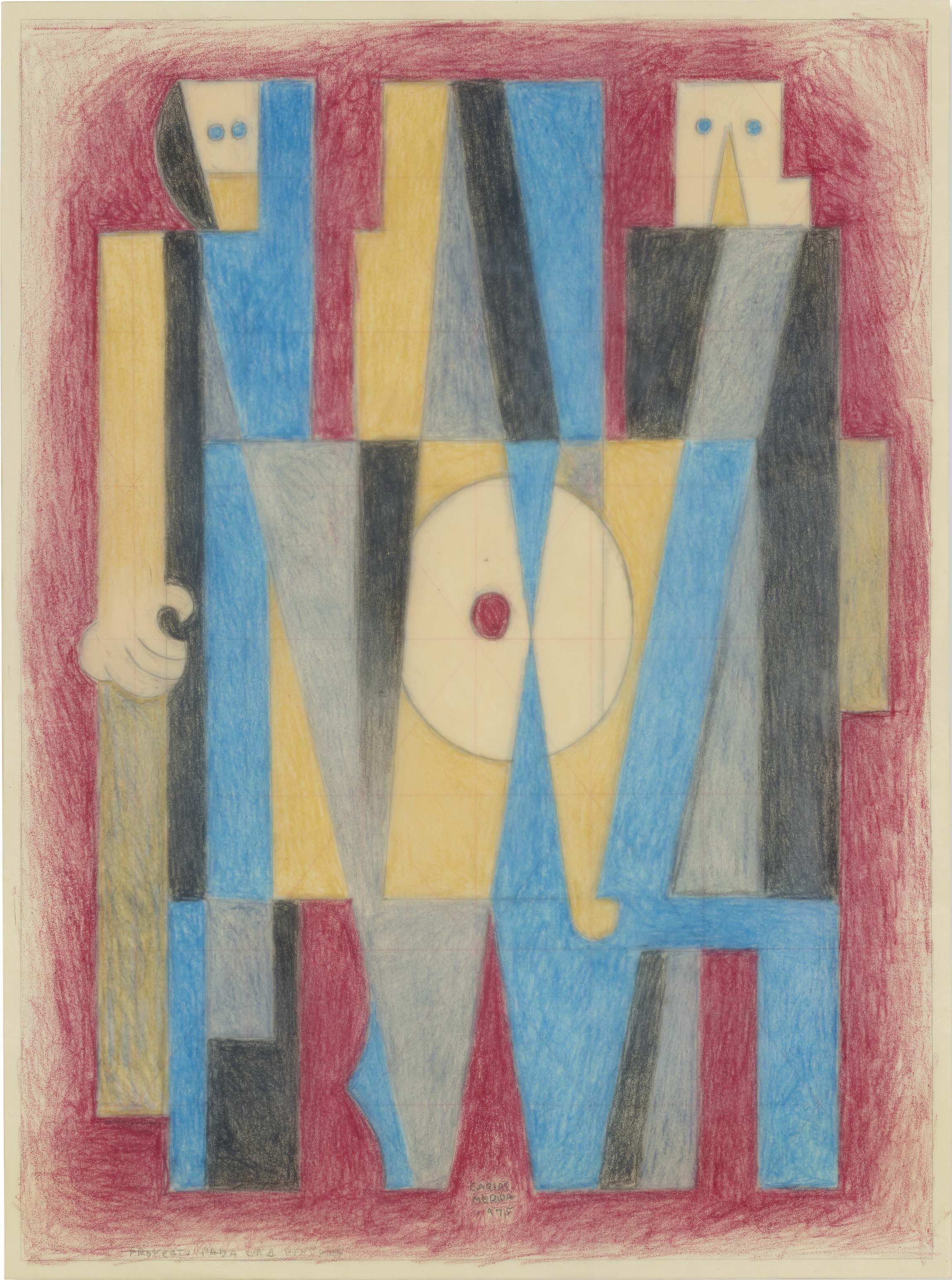Carlos Mérida (1891-1984), Untitled (Project for a Painting) | Christie’s