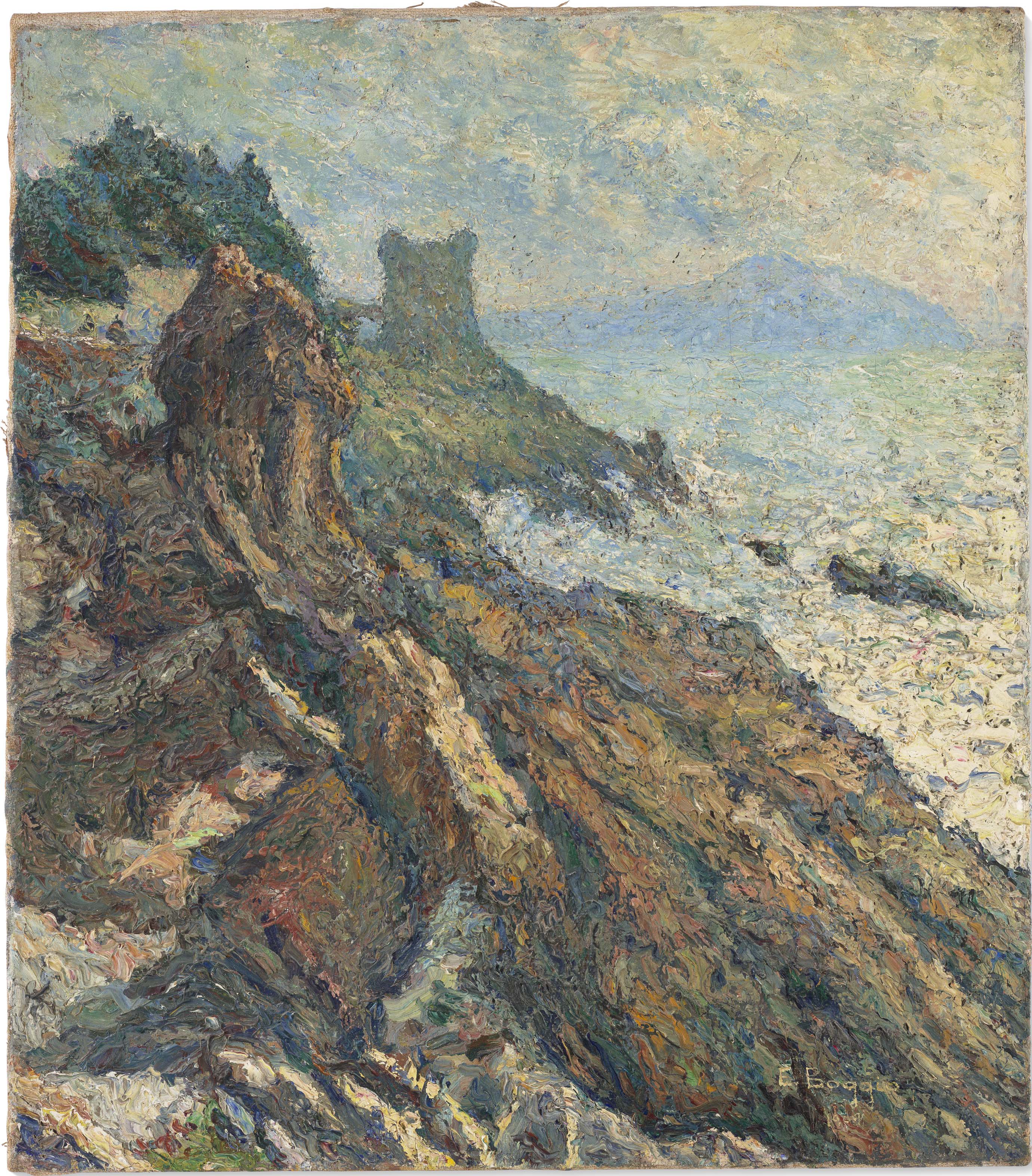 Emilio Boggio (1857-1920), Le Sirocco et la tour Gropallo | Christie’s