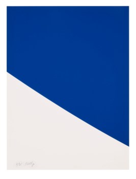 ELLSWORTH KELLY (1923-2015), Blue Curve, from Third Curve Series ...