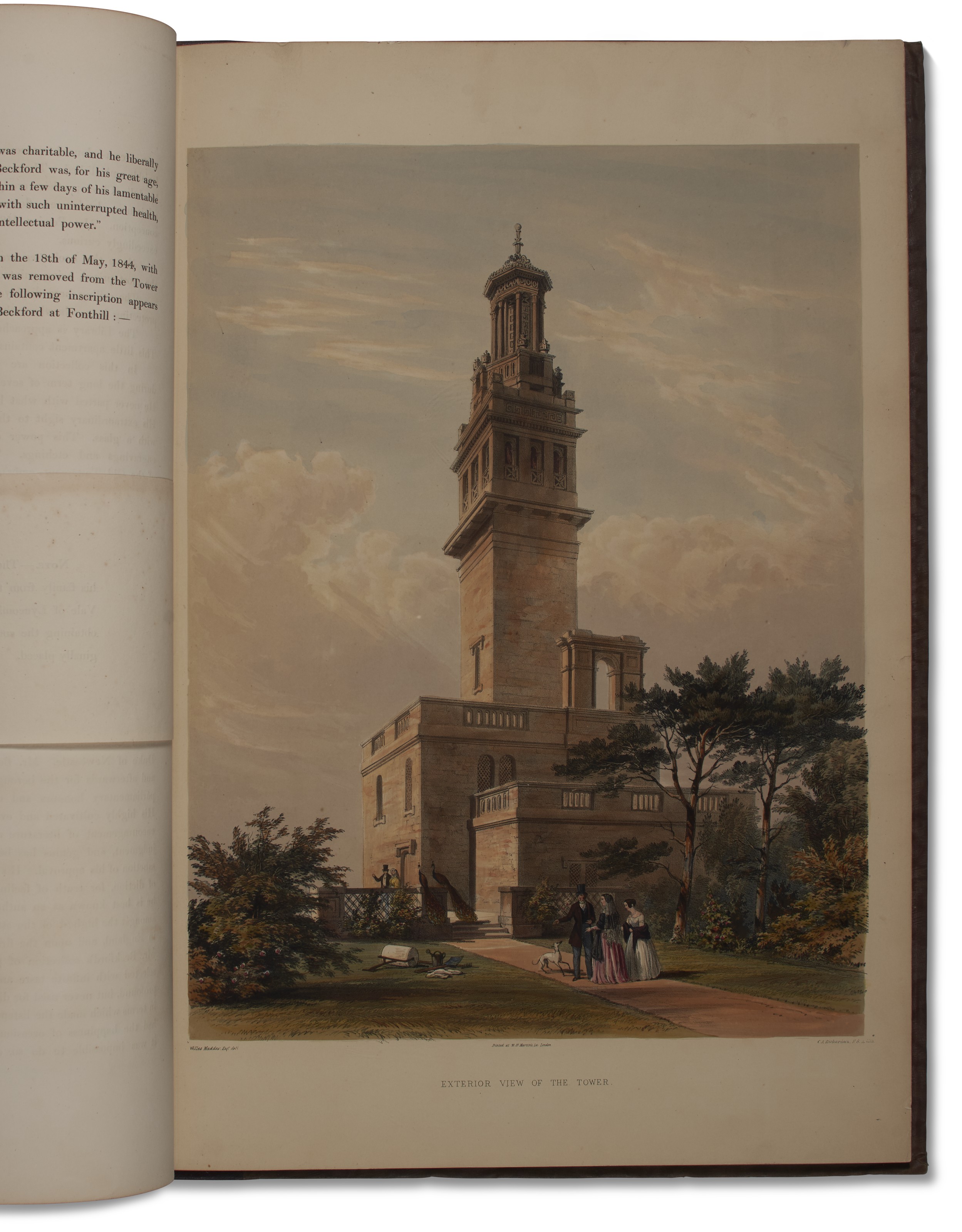 Lansdown Tower, Beckford & Maddox, 1844 | Christie’s