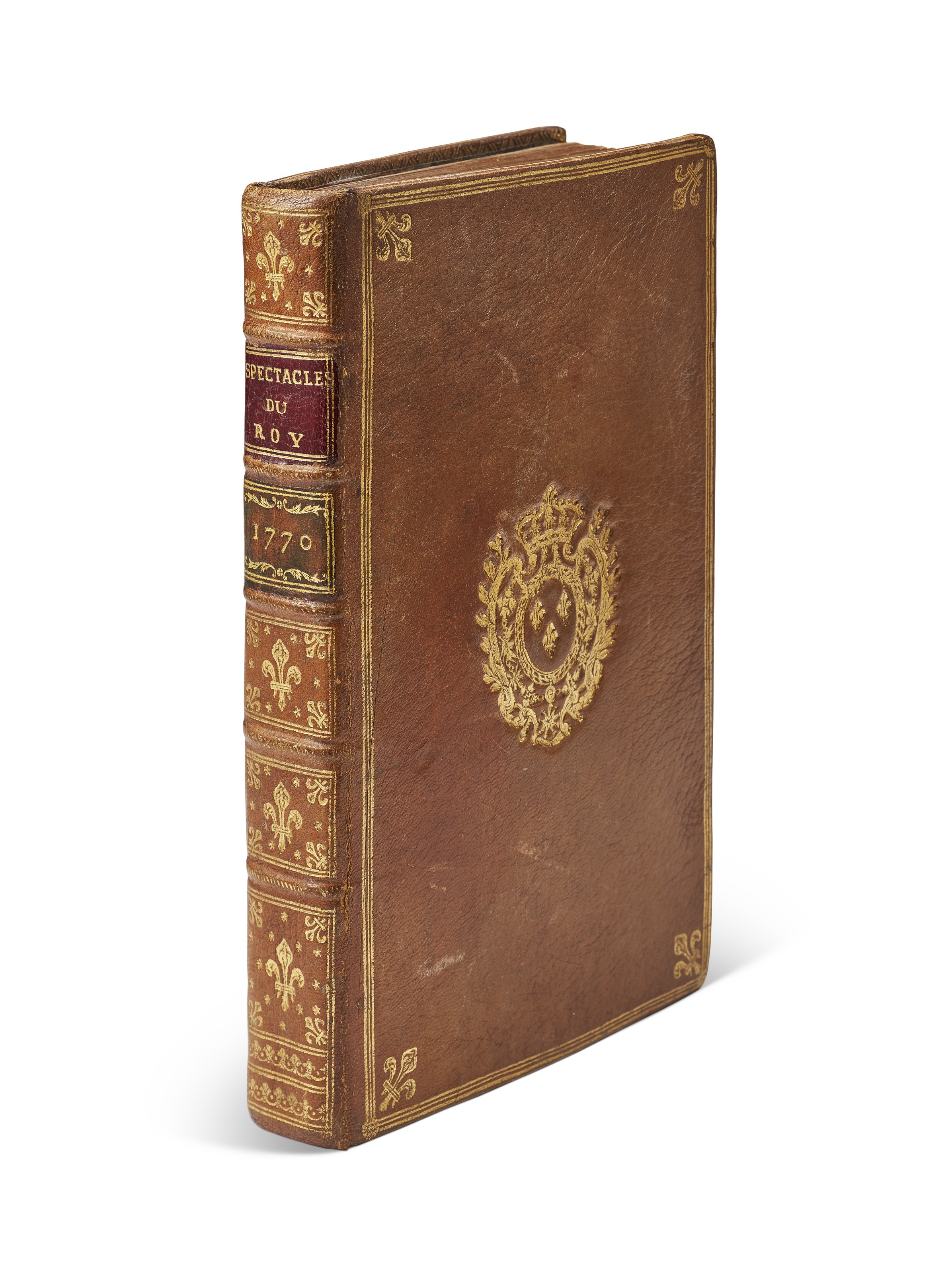 French operas at Fontainebleau, 1770, Bound in citron morocco | Christie’s