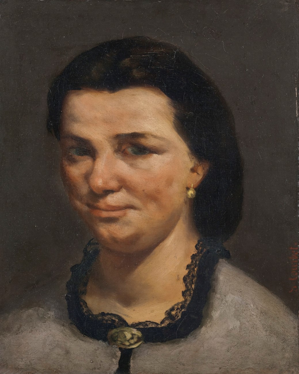 Gustave Courbet (French, 1819-1877), Portrait de femme | Christie's