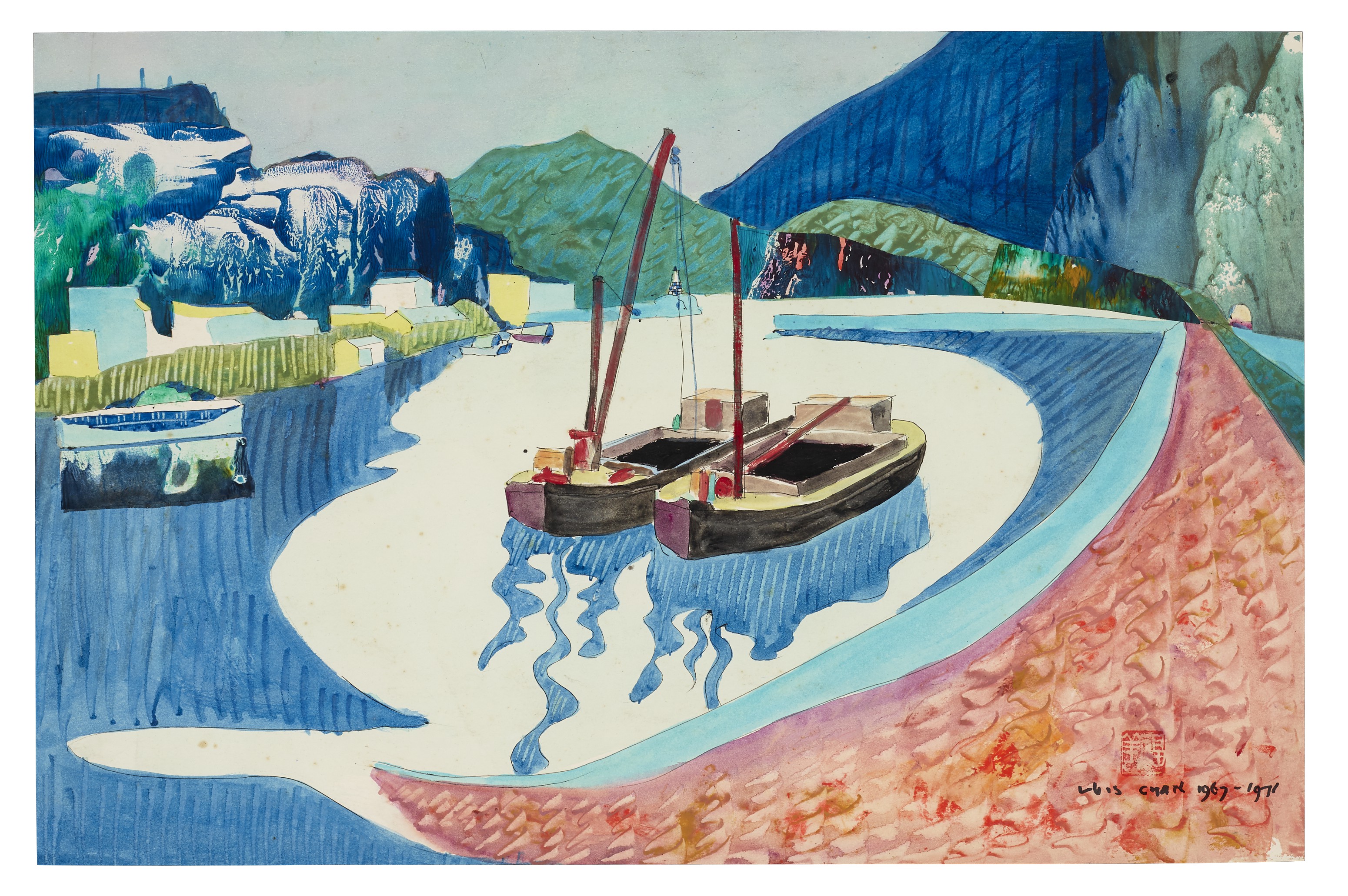 LUIS CHAN (CHEN FUSHAN, 1905-1995), Untitled | Christie’s