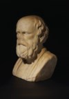 A ROMAN MARBLE PORTRAIT OF THE ORATOR LYSIAS, CIRCA 1ST-2ND CENTURY A.D ...