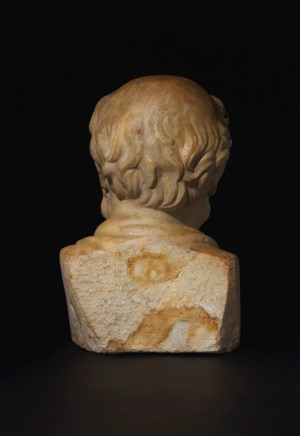 A ROMAN MARBLE PORTRAIT OF THE ORATOR LYSIAS, CIRCA 1ST-2ND CENTURY A.D ...