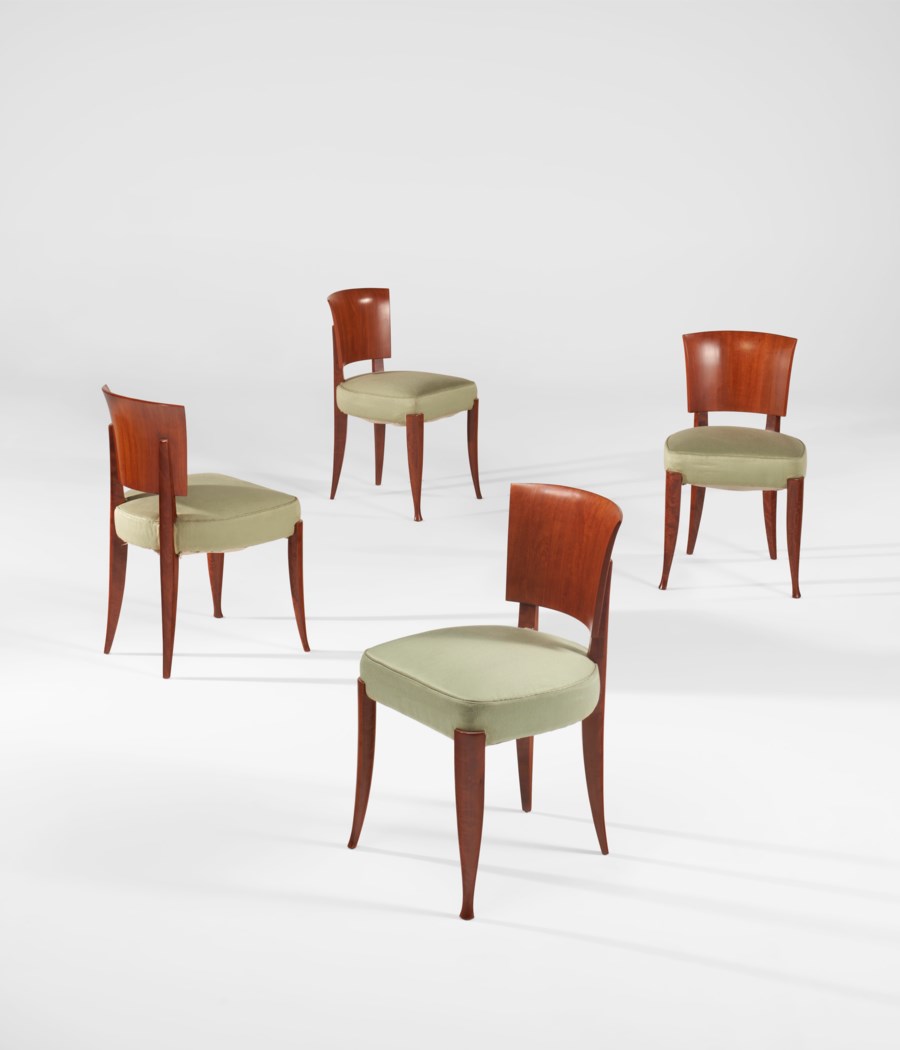 ÉMILE-JACQUES RUHLMANN (1879-1933), Set of Four ‘Van Beuningen’ Side ...