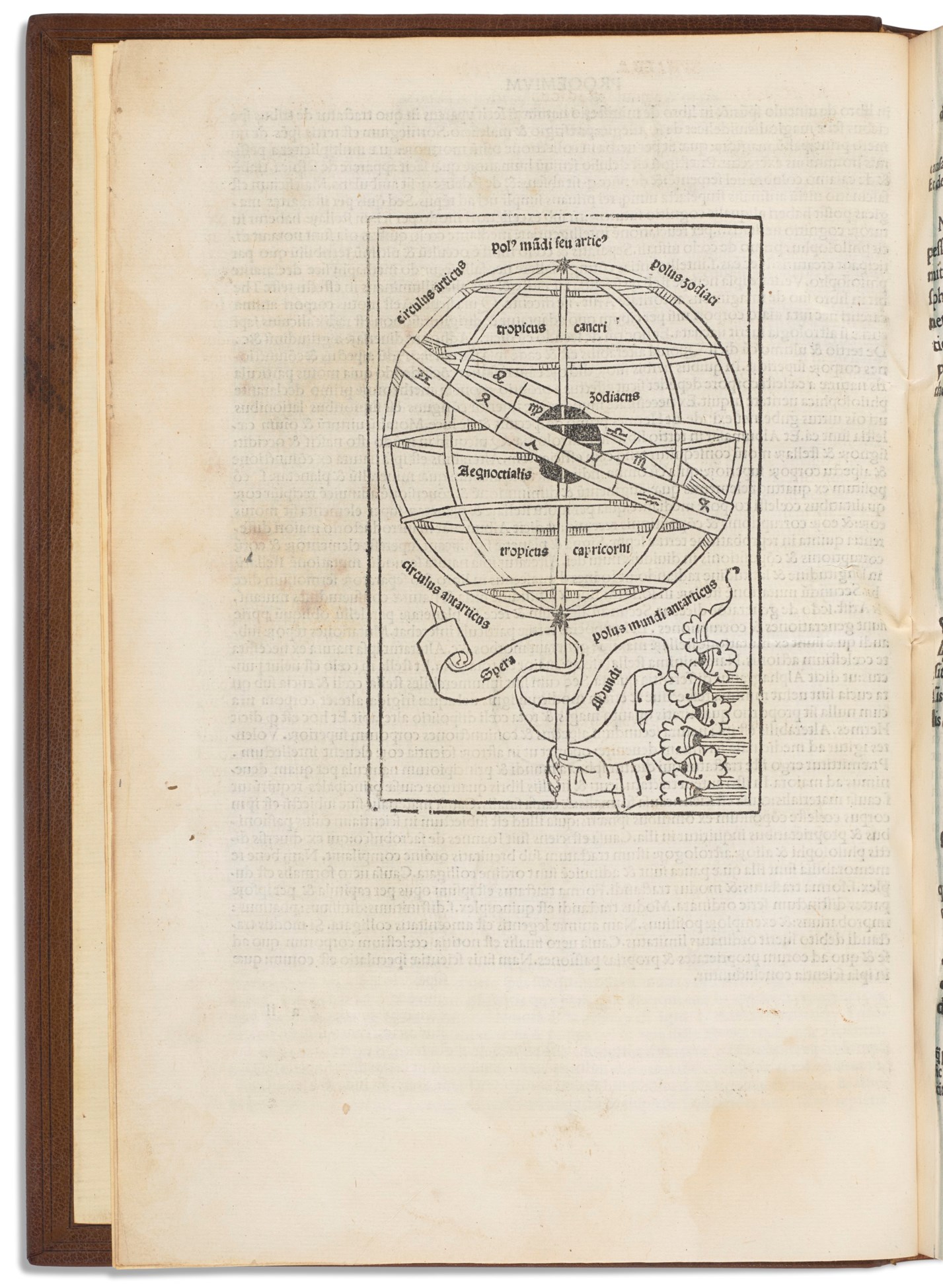 Sacro Bosco's Sphaera mundi, Simon Bevilaqua, 1499 | Christie's